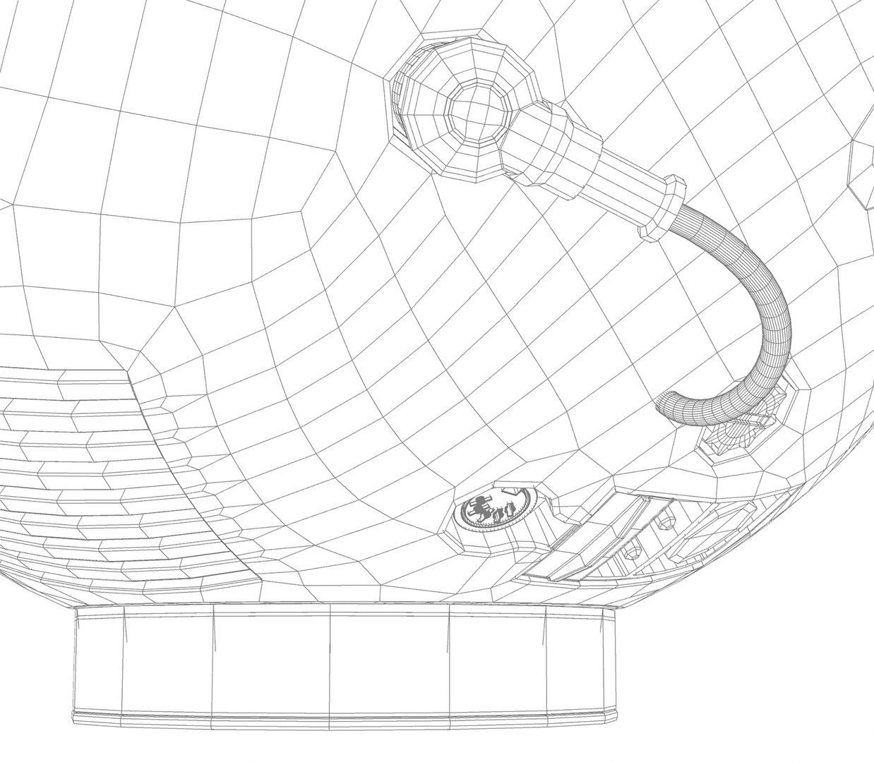 3D Phillips Spaceball Retro Antique Seventies Television - TurboSquid ...