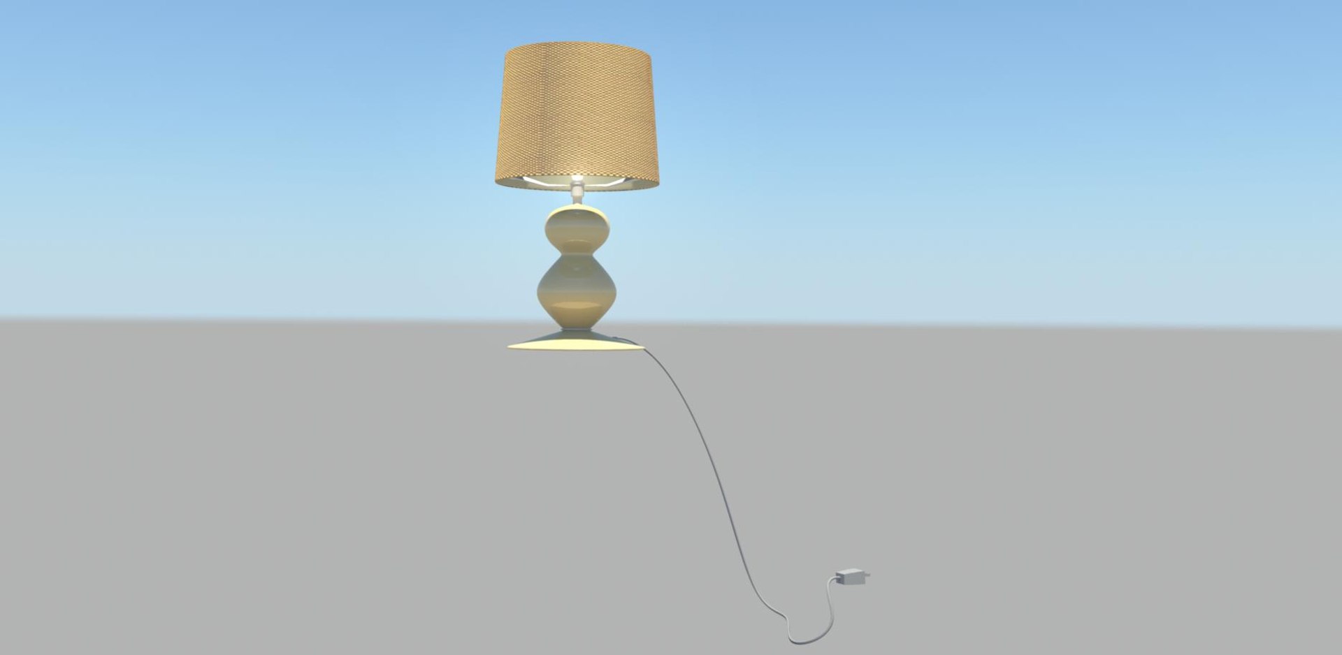 3d lamp shade model