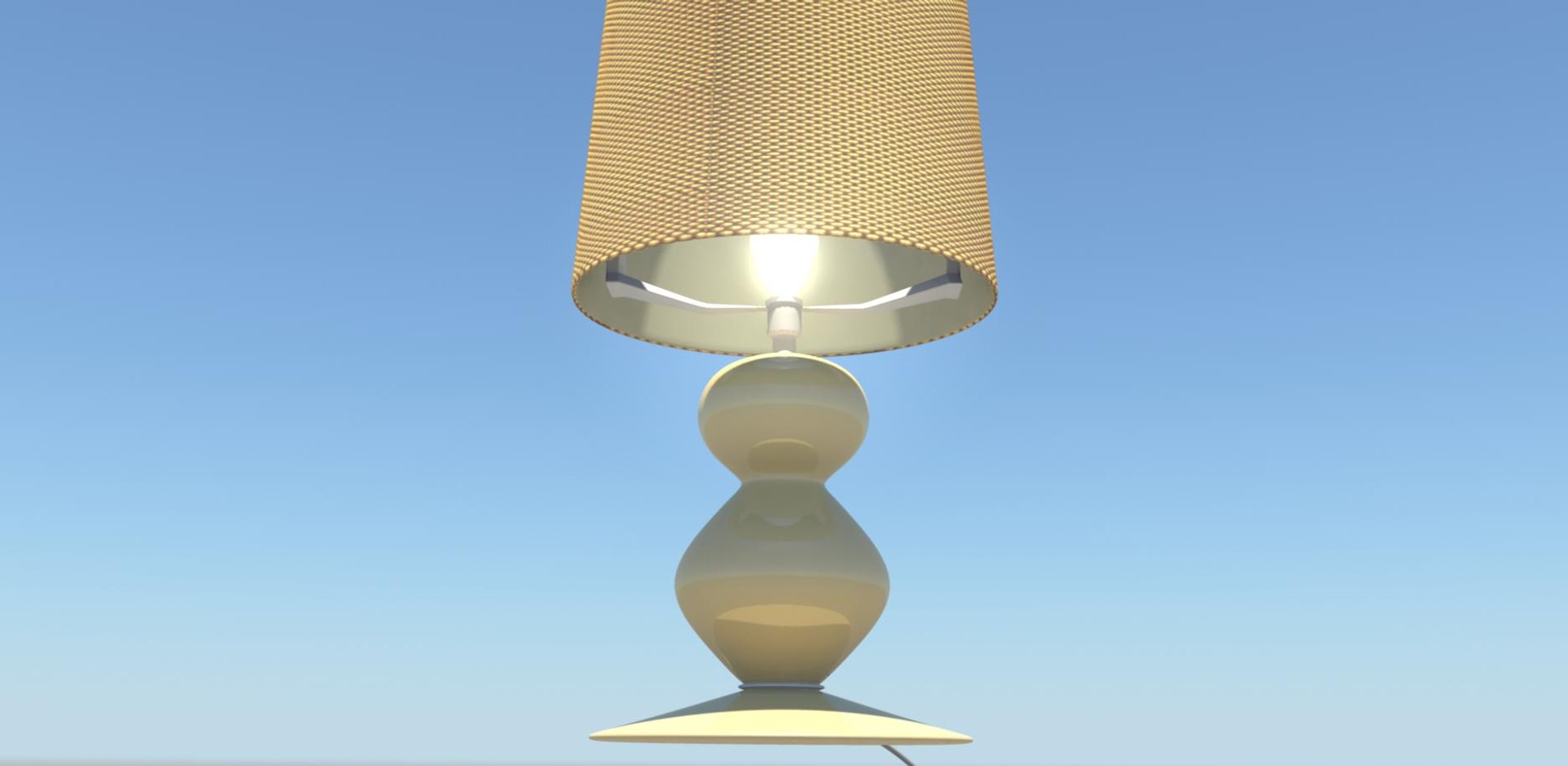 3d lamp shade model