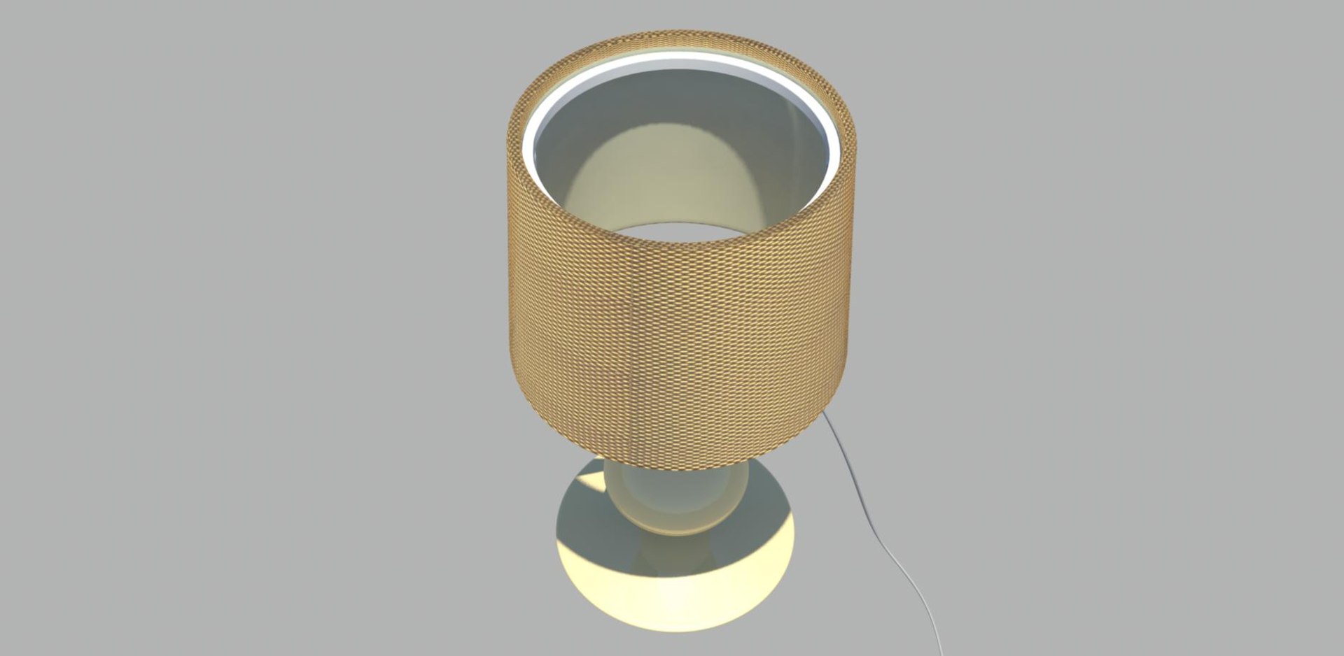 3d lamp shade model