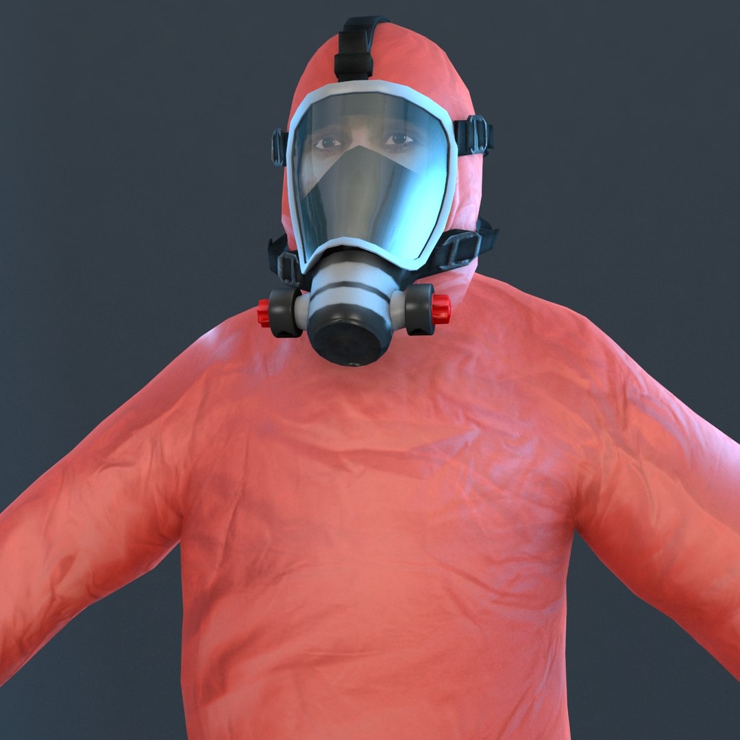 Hazmat Worker 3D Model - TurboSquid 1411107