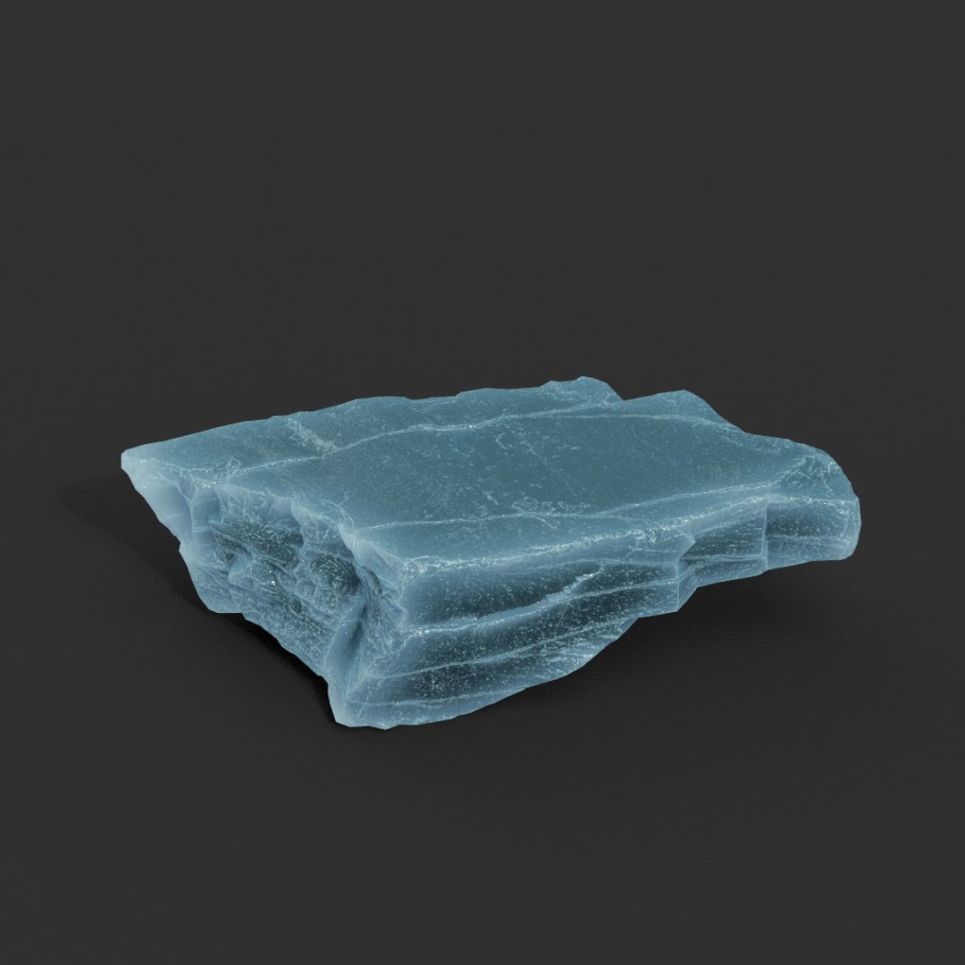 3D Model 12 Low Poly PBR Ice Block - TurboSquid 2163097