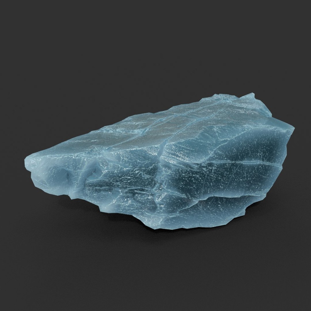3D Model 12 Low Poly PBR Ice Block - TurboSquid 2163097
