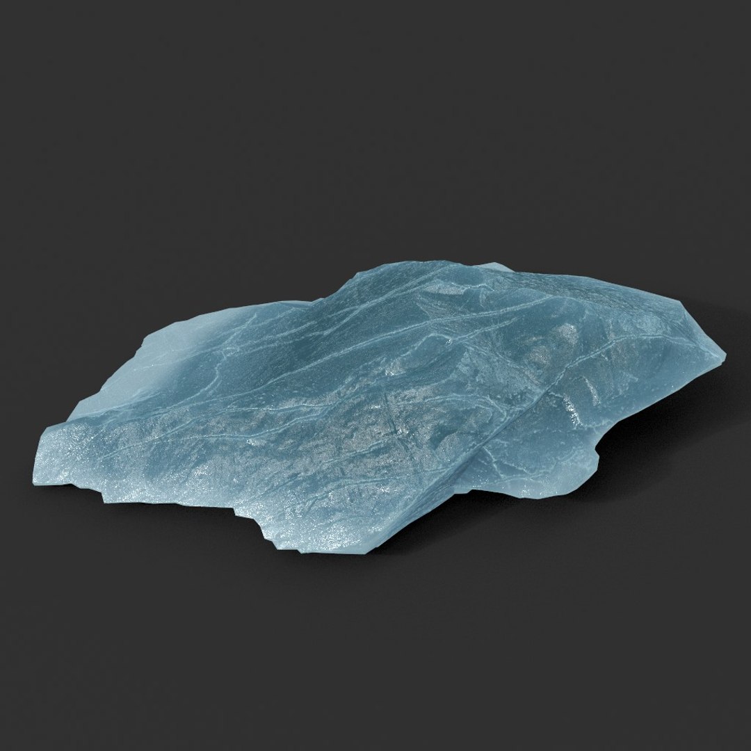 3D Model 12 Low Poly PBR Ice Block - TurboSquid 2163097