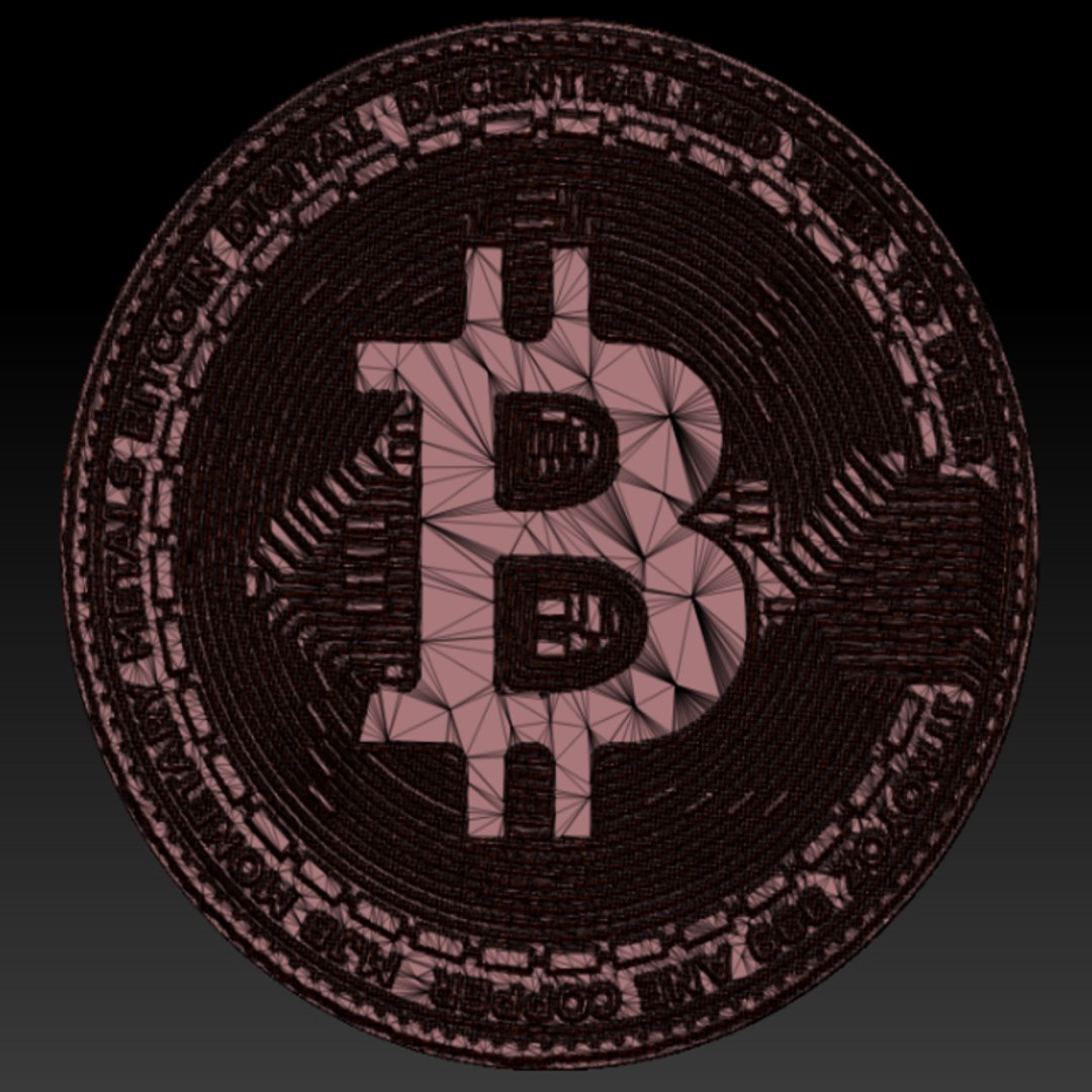 3D Bitcoin Model - TurboSquid 2126240