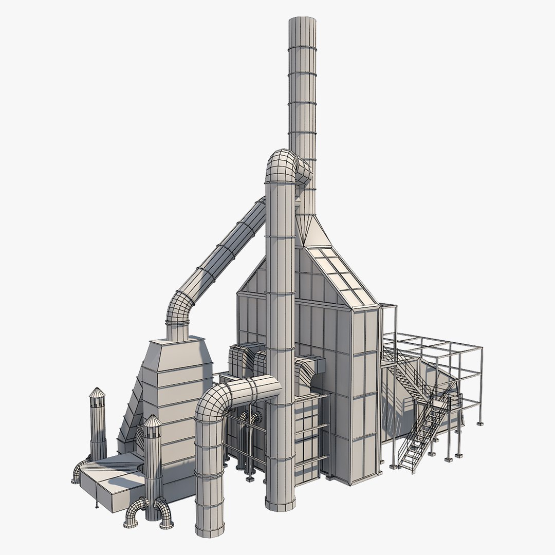 Industrial Furnace 3D Model - TurboSquid 1357358