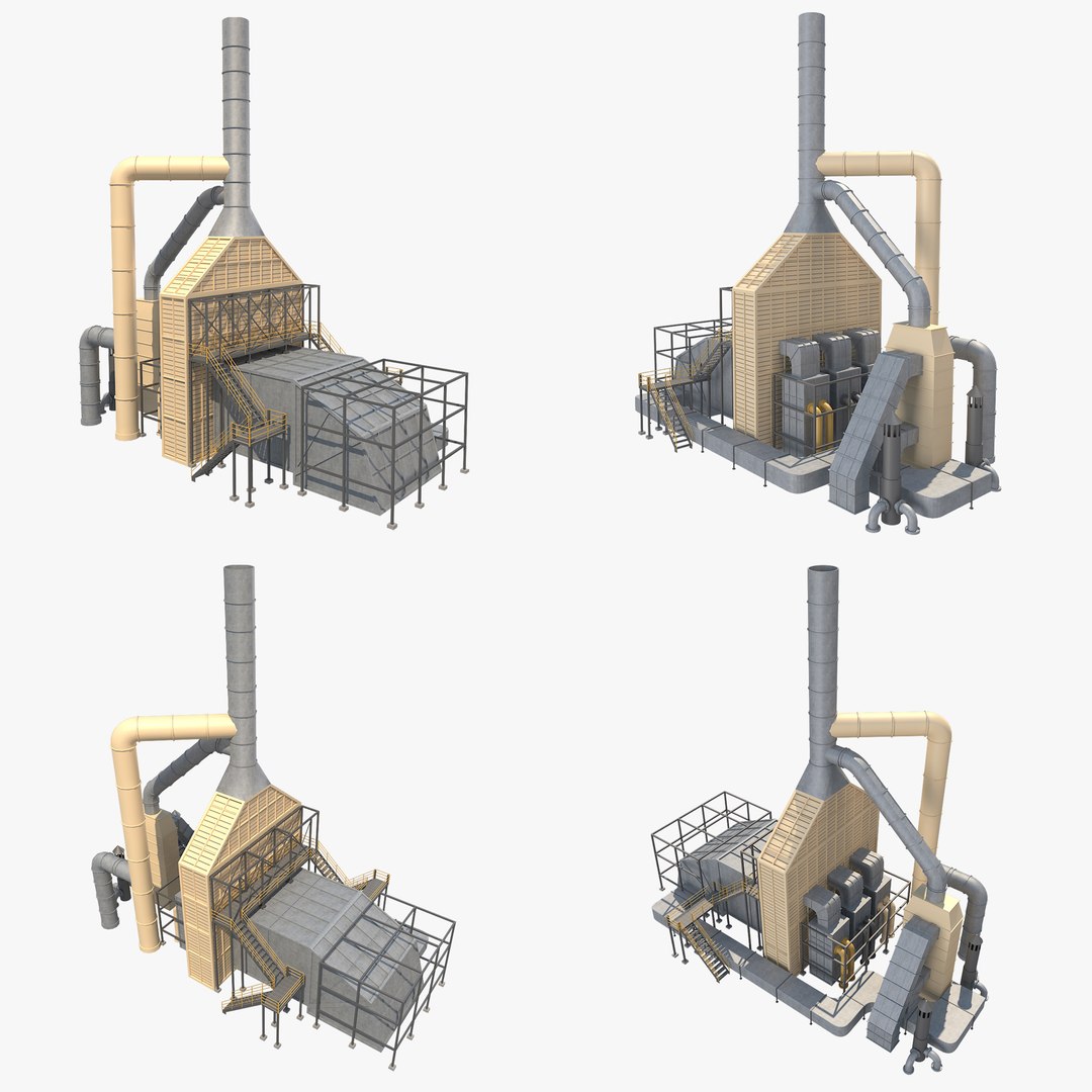 Industrial Furnace 3D Model - TurboSquid 1357358