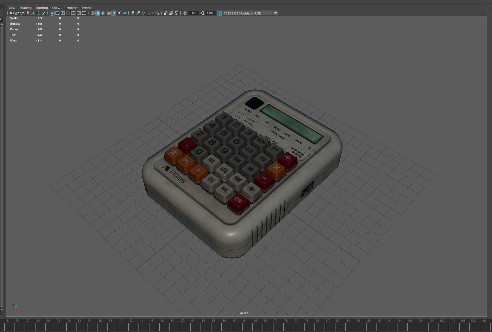 Calculator Vol 1 S1 Model - TurboSquid 2170976