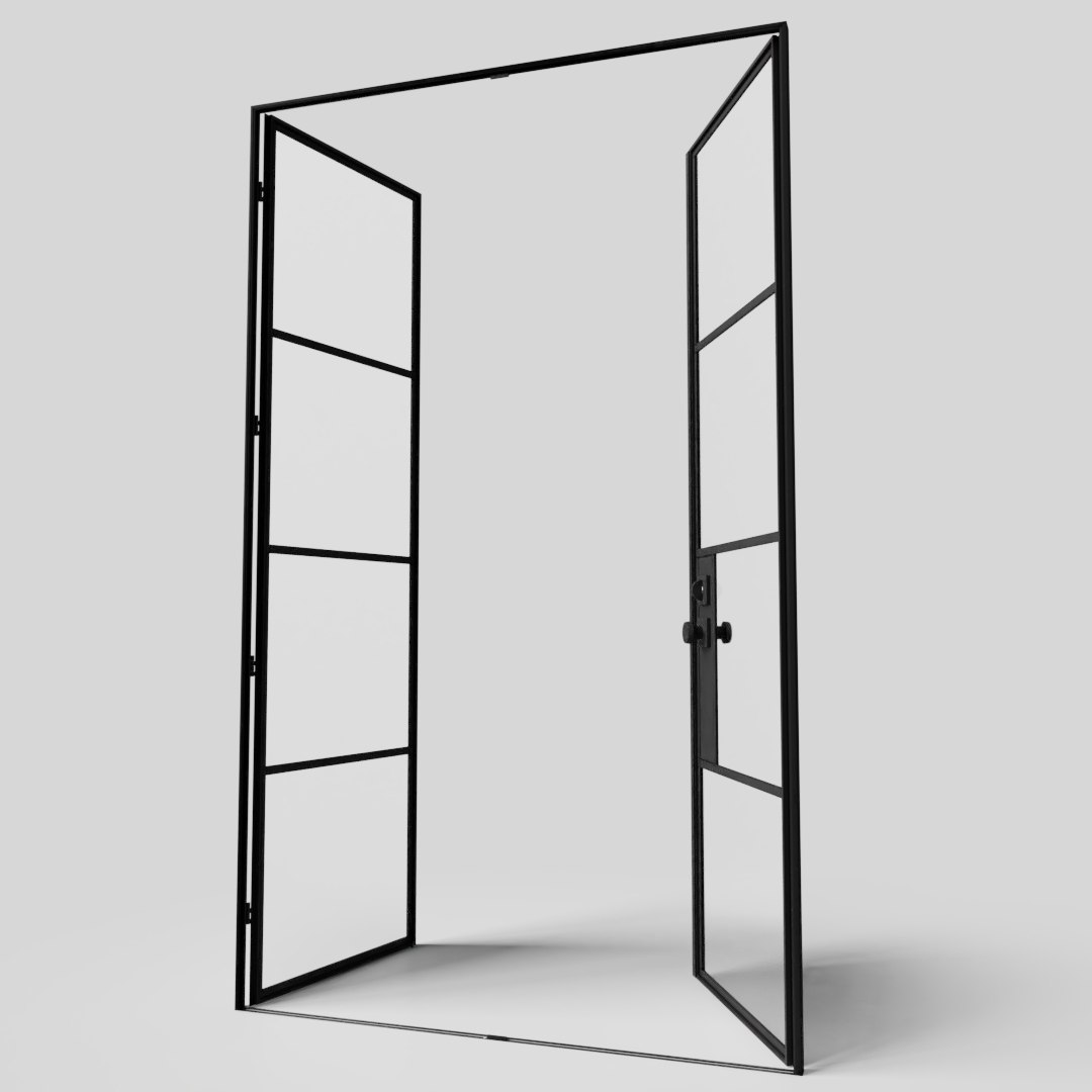 Metal Door 3D Model - TurboSquid 1970845