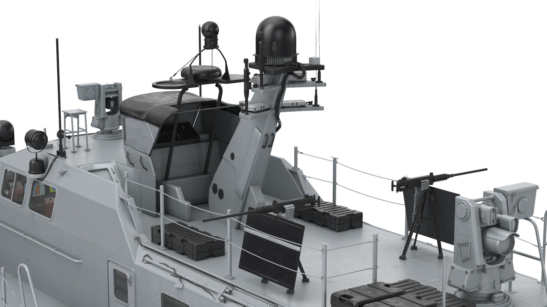 Coastal Command Patrol Boat Model - TurboSquid 2300240