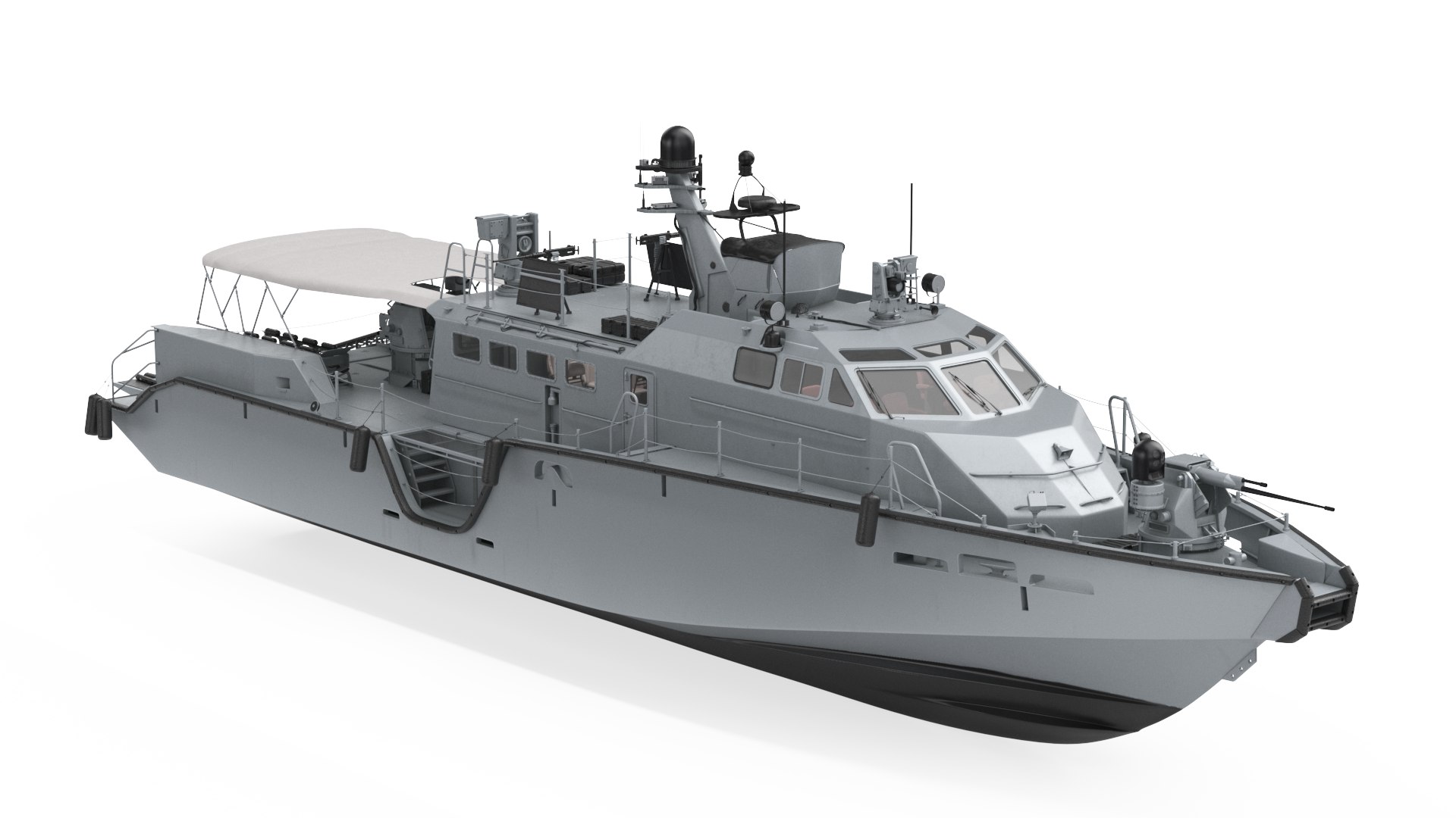 Coastal Command Patrol Boat Model - TurboSquid 2300240