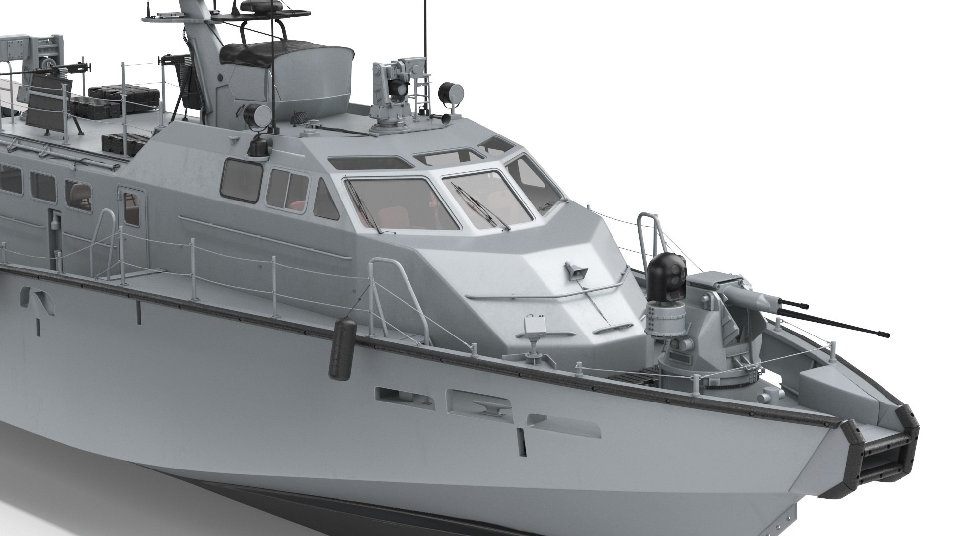 Coastal Command Patrol Boat Model - TurboSquid 2300240