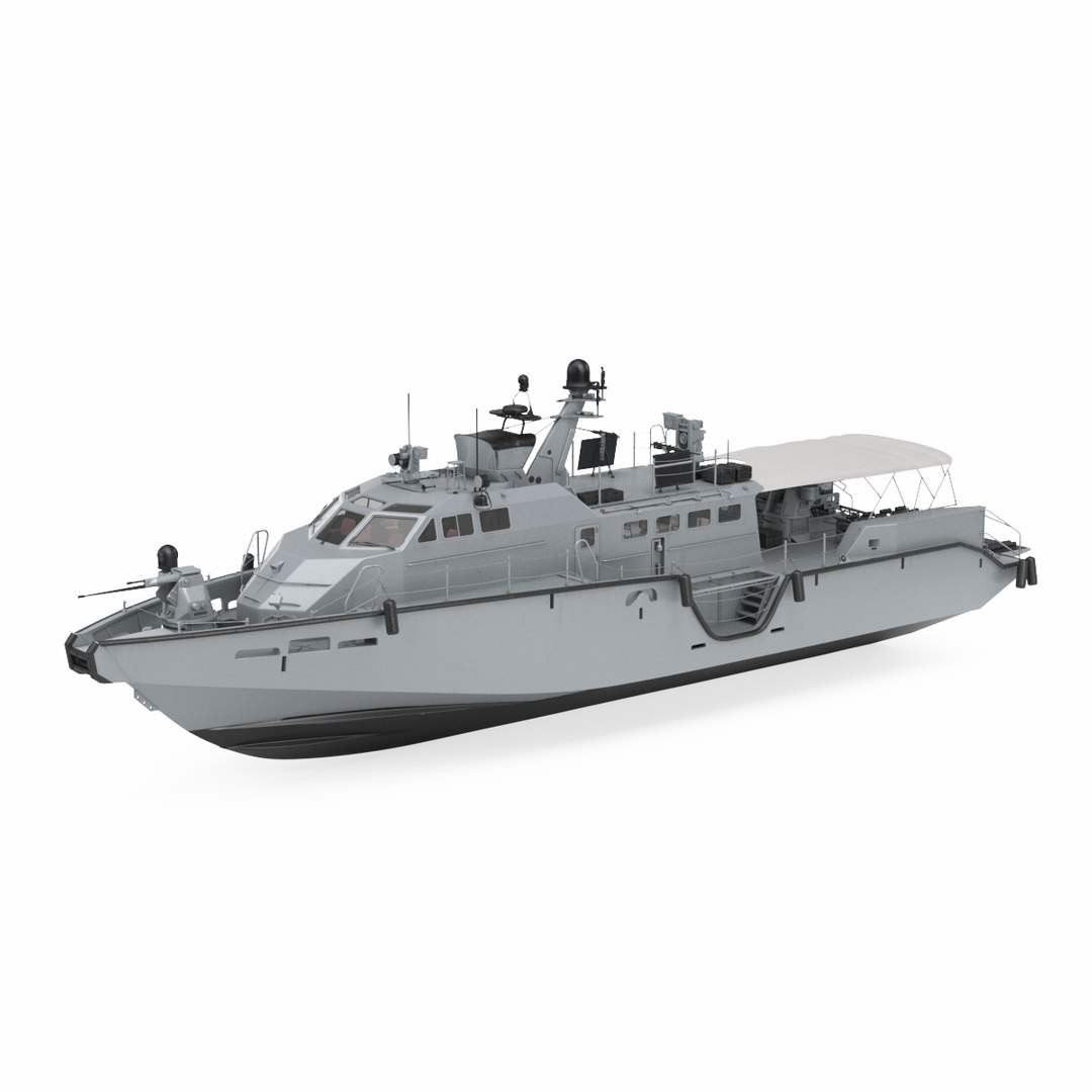 Coastal Command Patrol Boat Model - TurboSquid 2300240