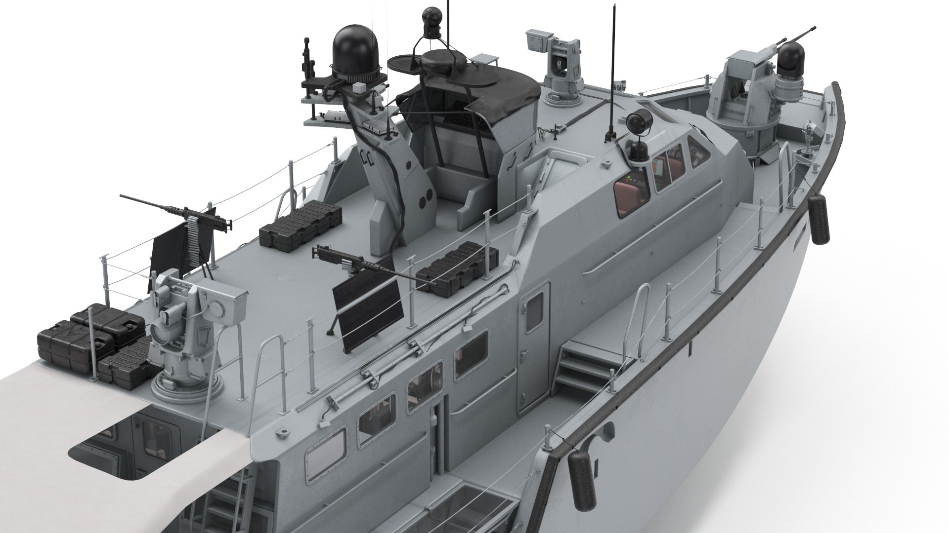 Coastal Command Patrol Boat Model - TurboSquid 2300240