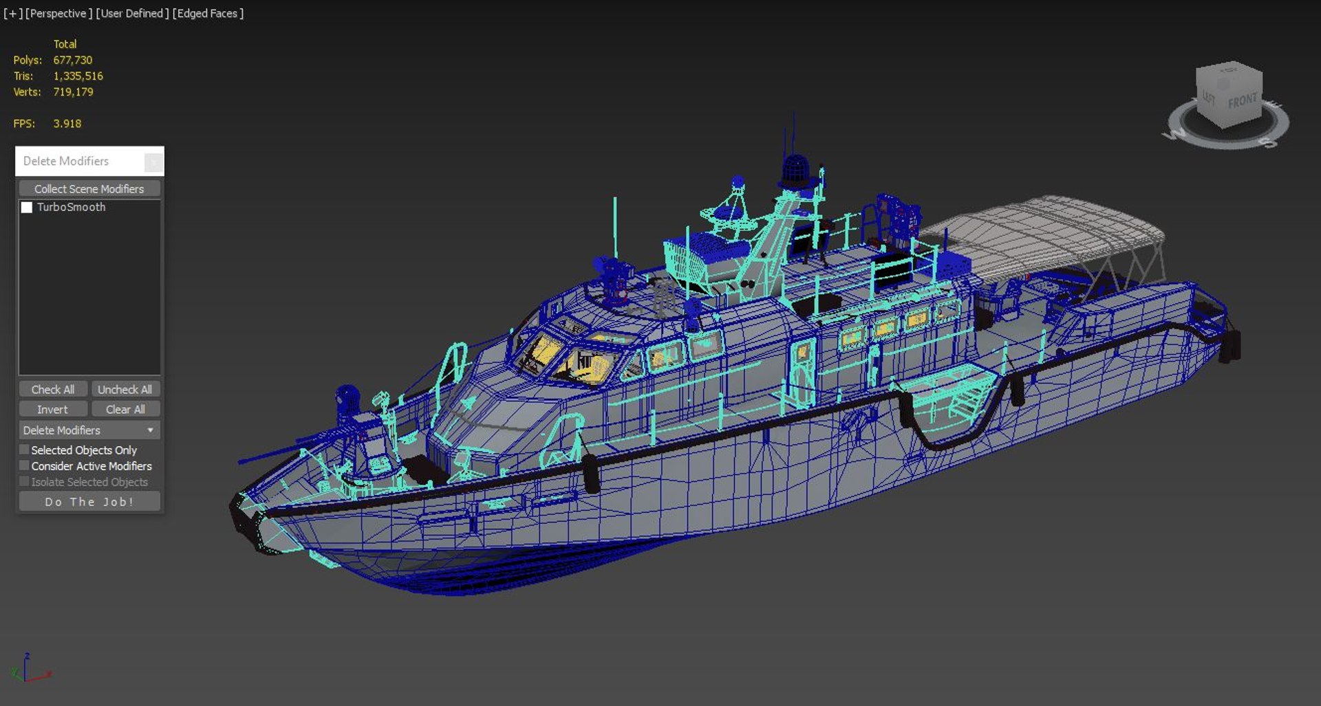 Coastal Command Patrol Boat Model - TurboSquid 2300240