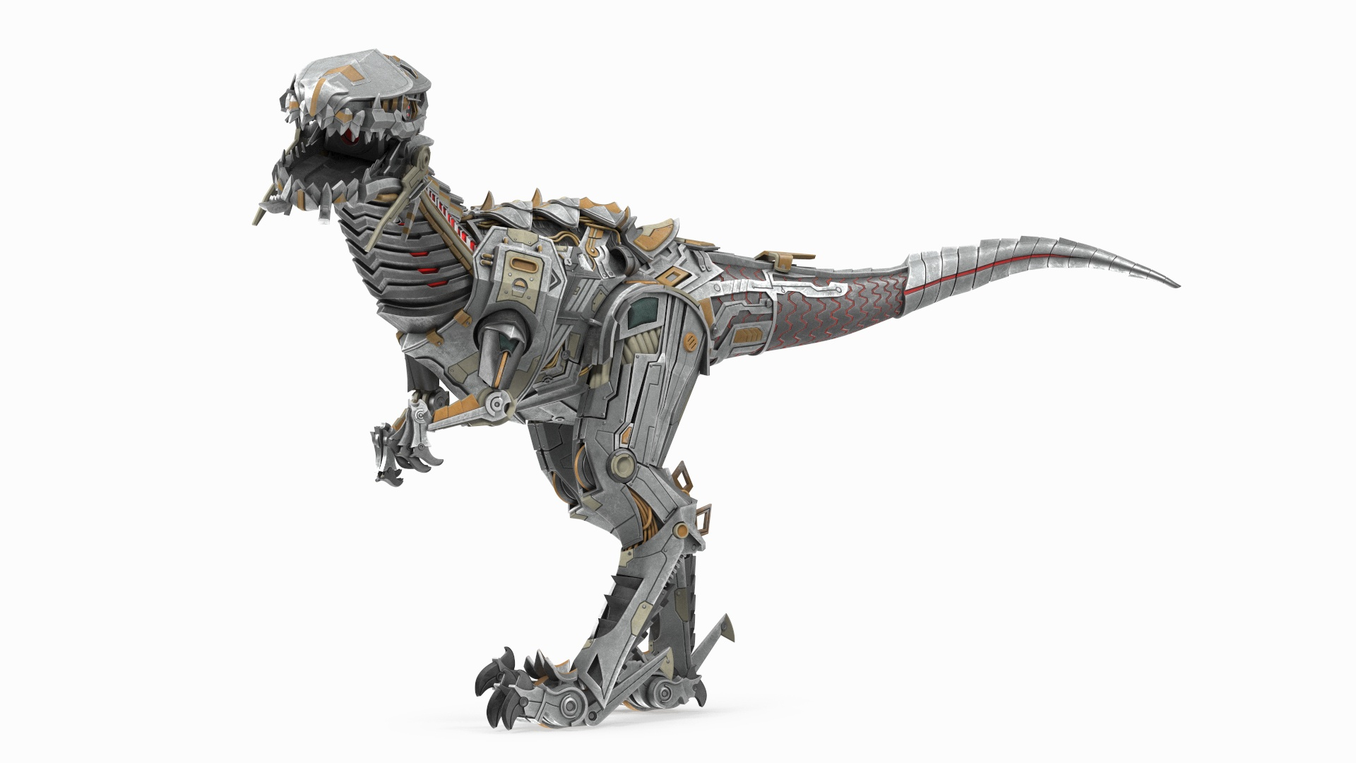 T-Rex Robot Walking Pose Model - TurboSquid 2236780