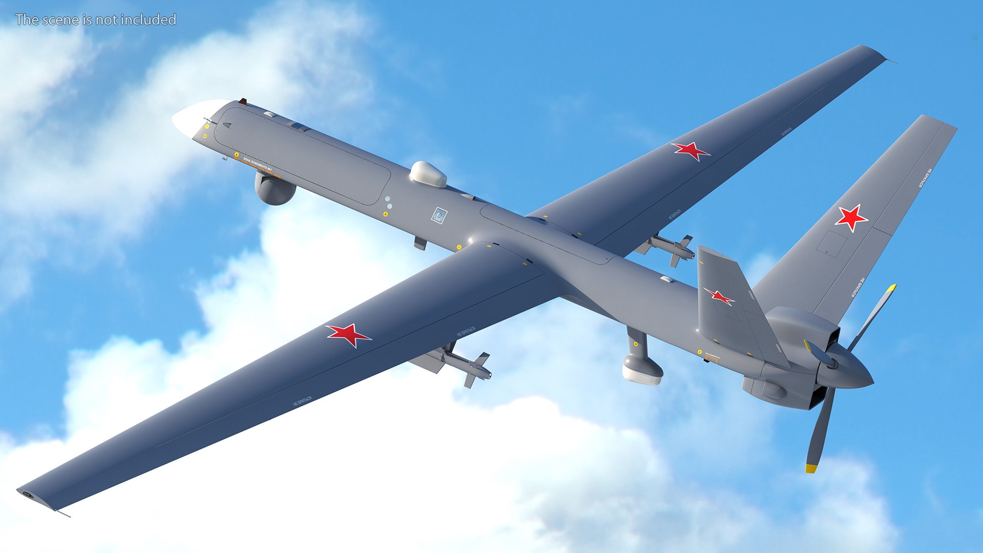 Orion Russian UAV Flight 3D Model - TurboSquid 1932796
