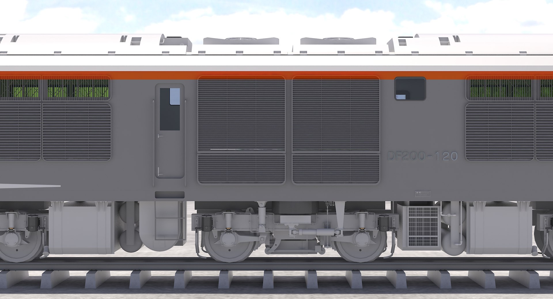 3d Jr Freight Class Df200 Model