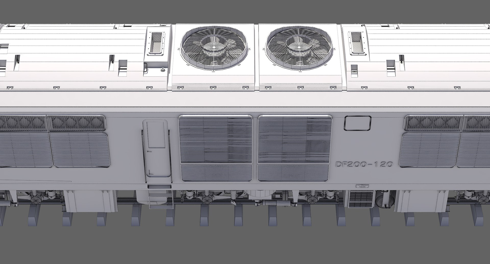 3d Jr Freight Class Df200 Model