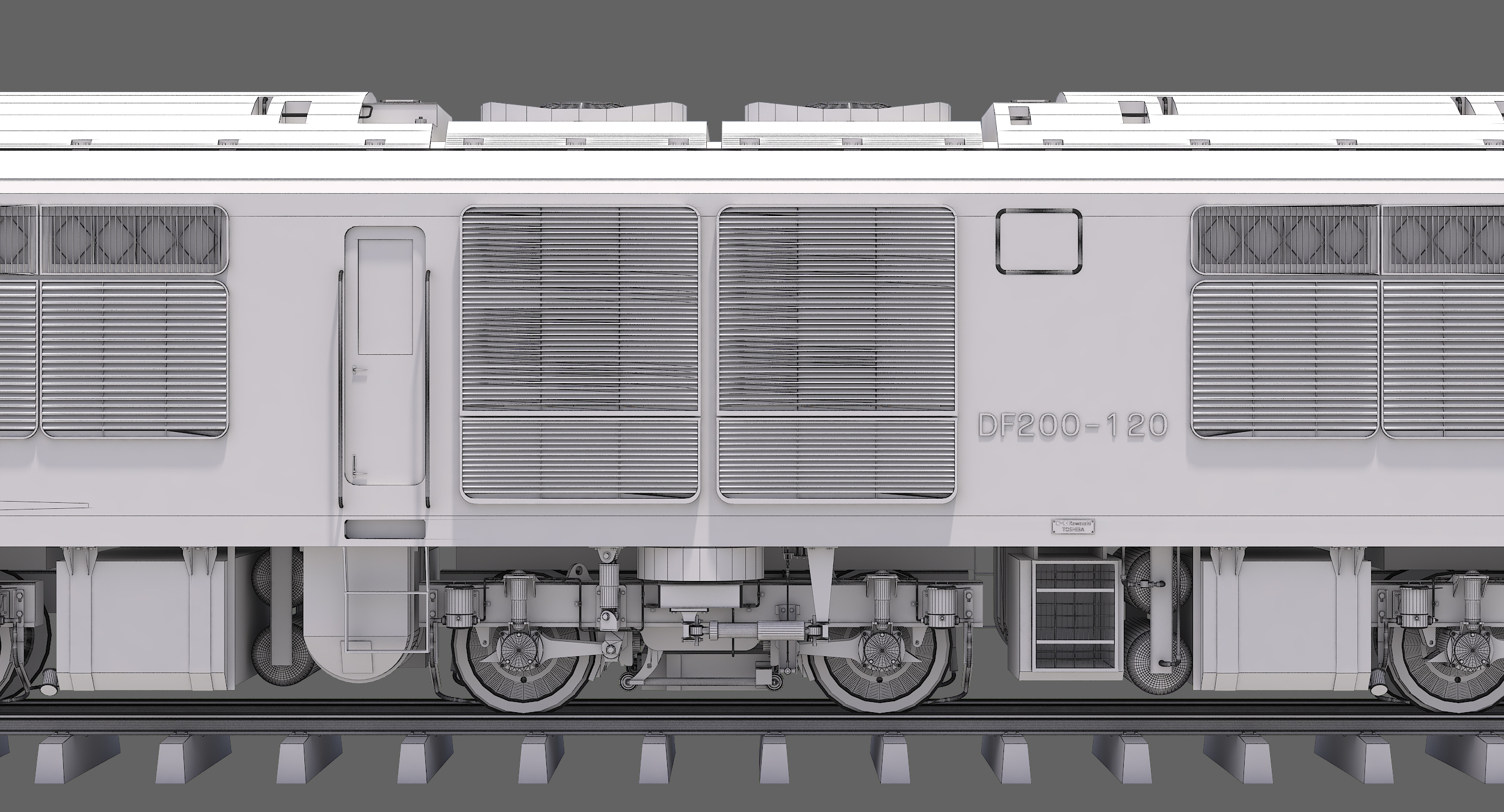 3d jr freight class df200 model