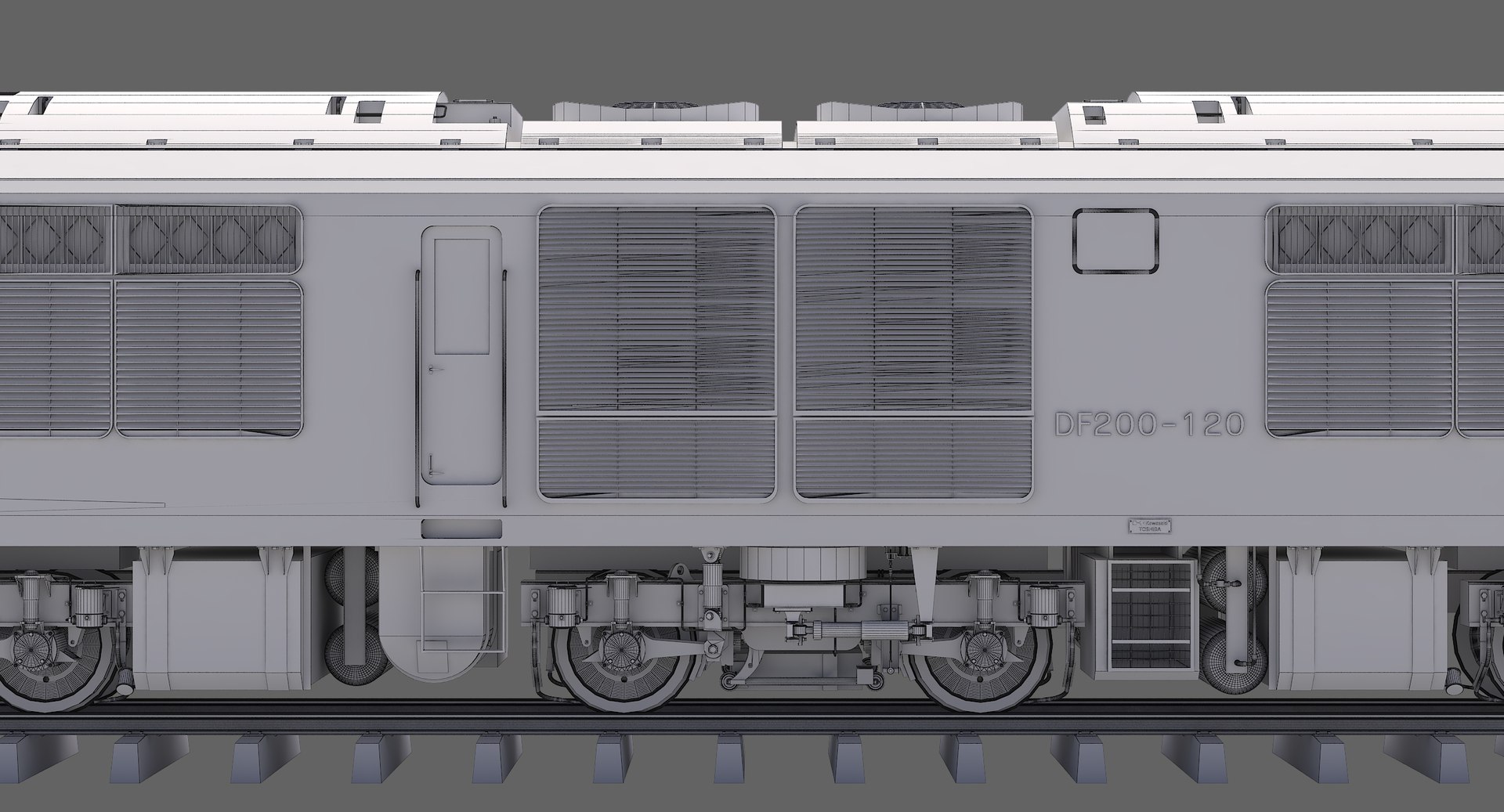3d Jr Freight Class Df200 Model