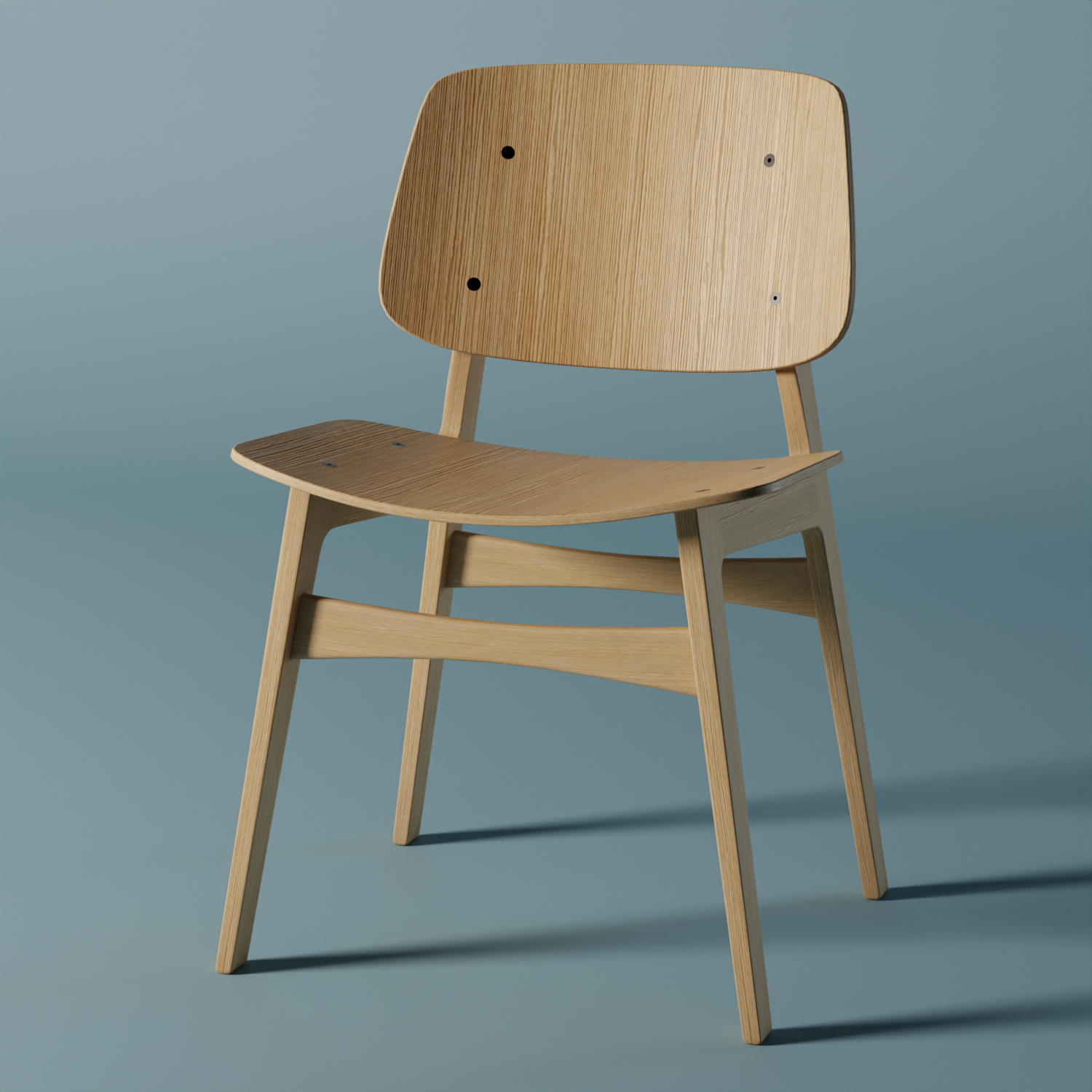3D wood chair - TurboSquid 1559037