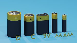 Free BATTERY 3D model - TurboSquid 1995170