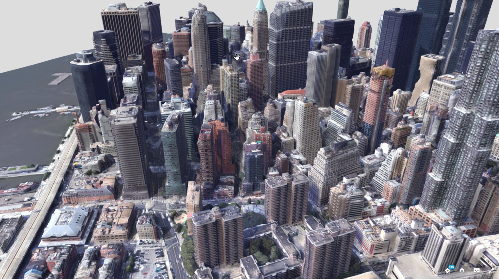 3D Lower Manhattan - TurboSquid 1488281