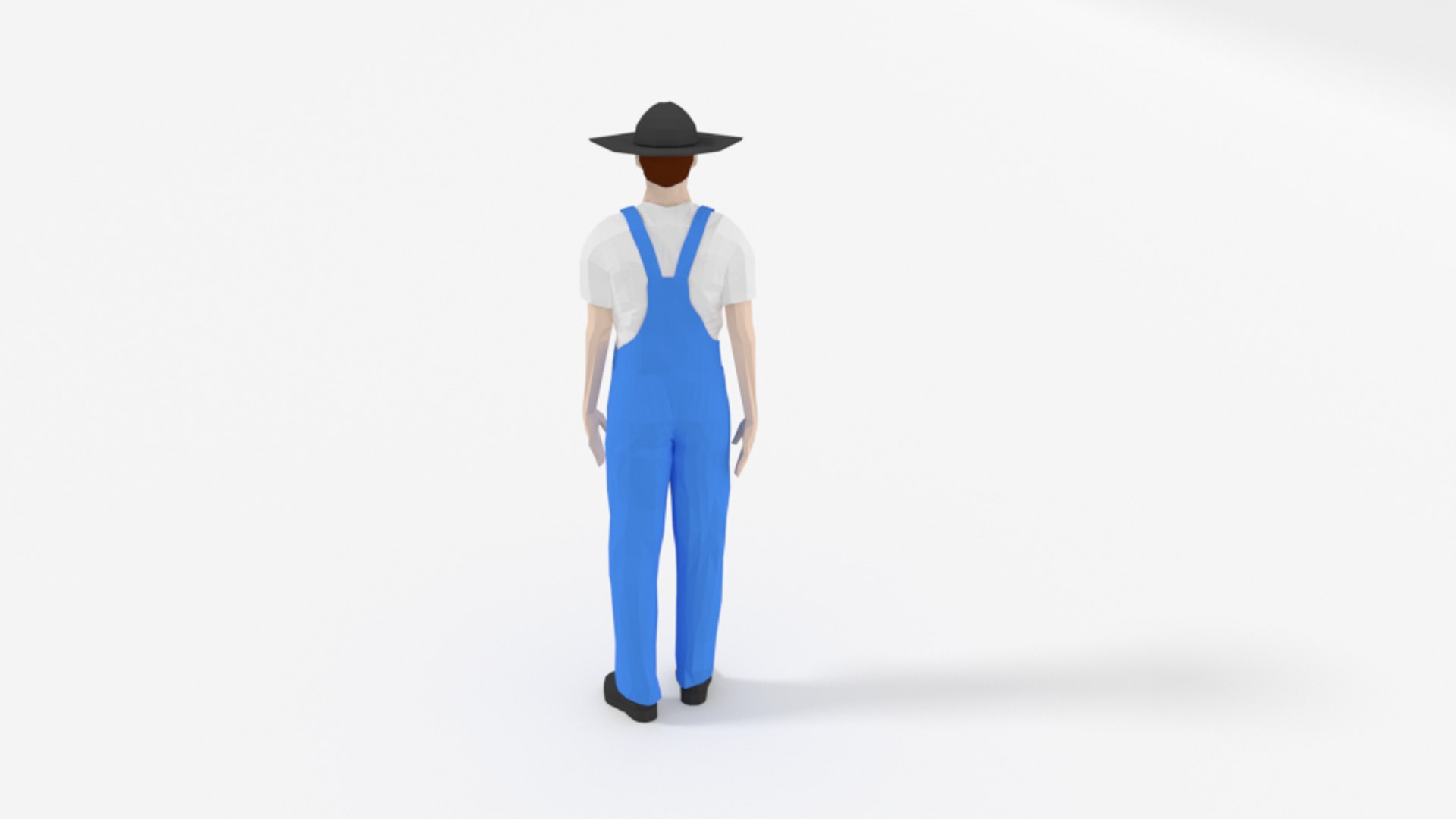 Free Worker Man 3D Model - TurboSquid 1444608