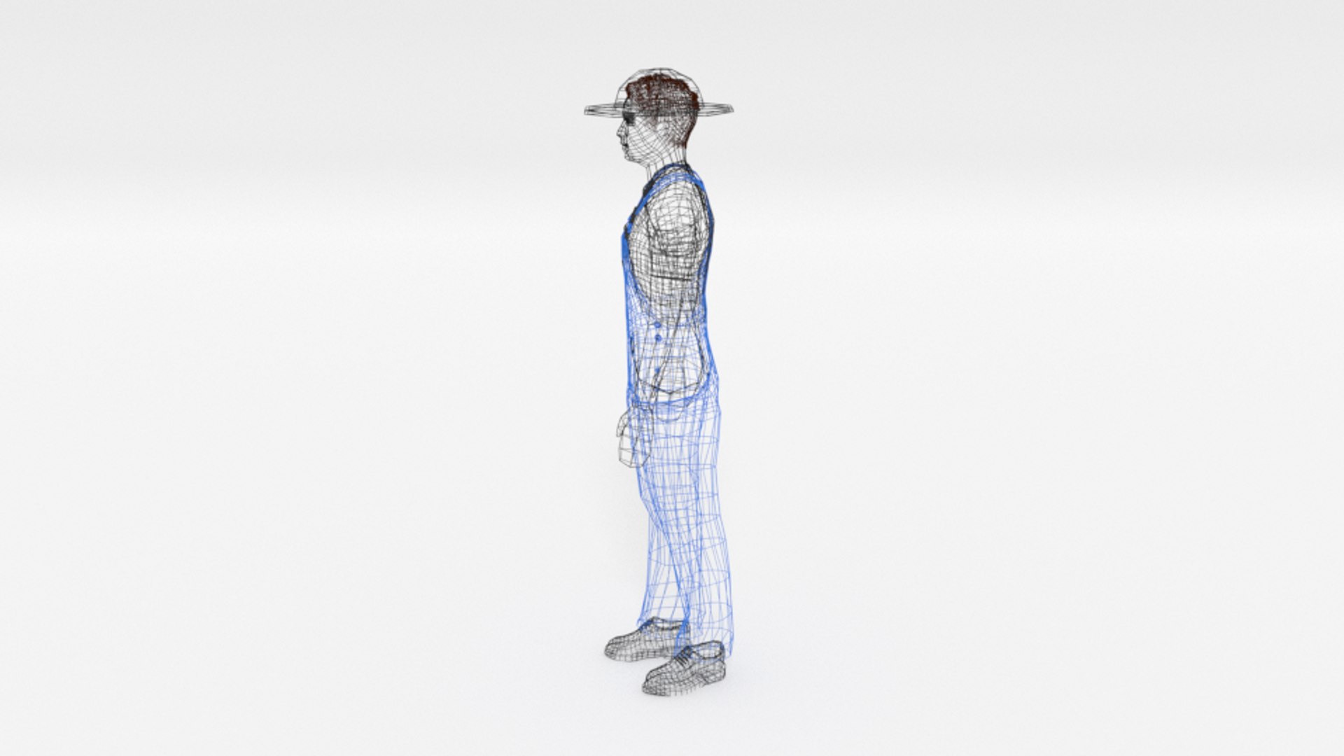 Free Worker Man 3D Model - TurboSquid 1444608