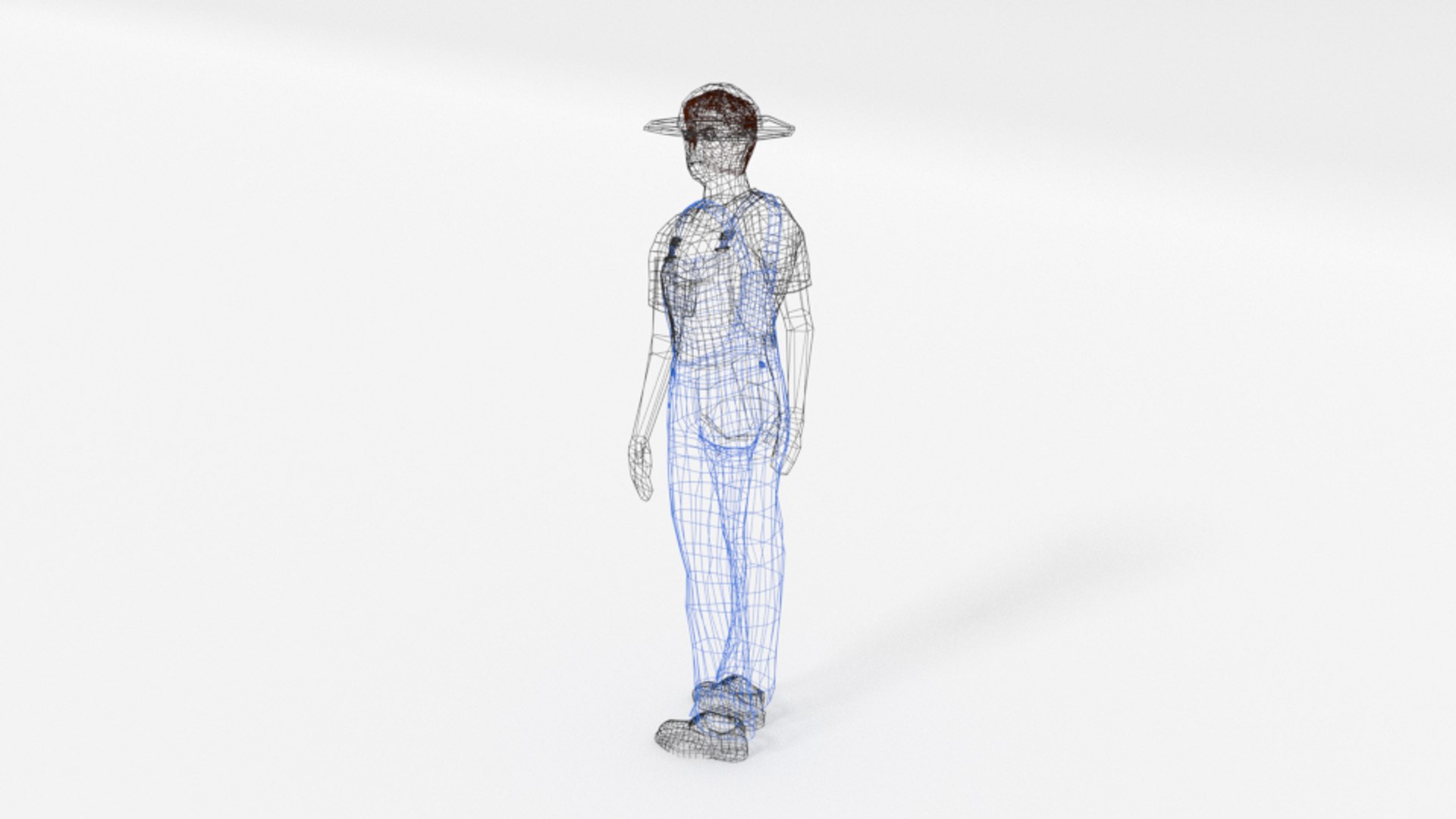 Free Worker Man 3D Model - TurboSquid 1444608