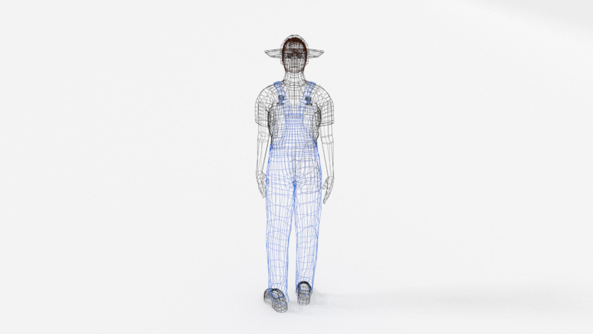 Free Worker Man 3D Model - TurboSquid 1444608