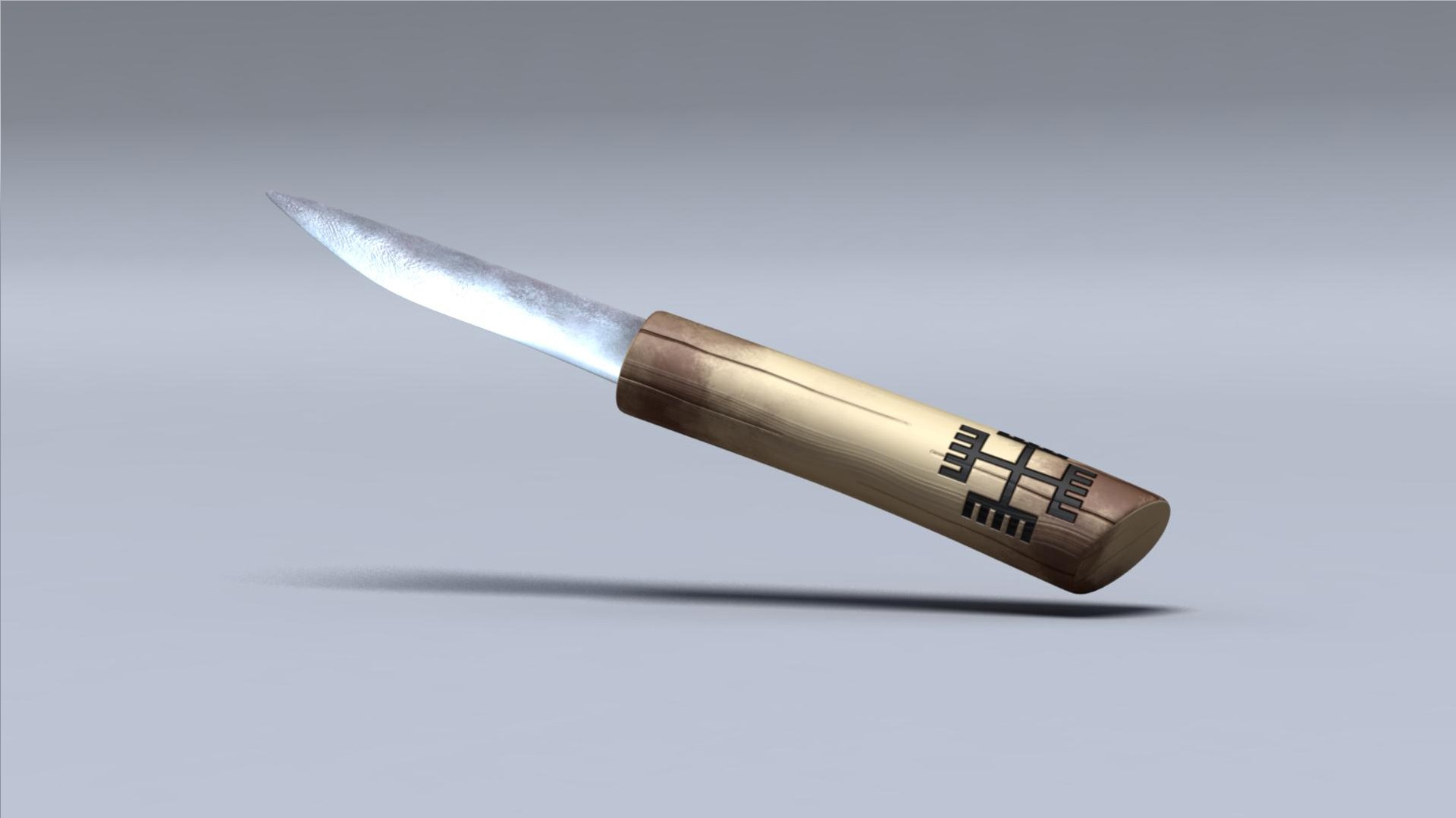 3D Slavic Knife - TurboSquid 1153923