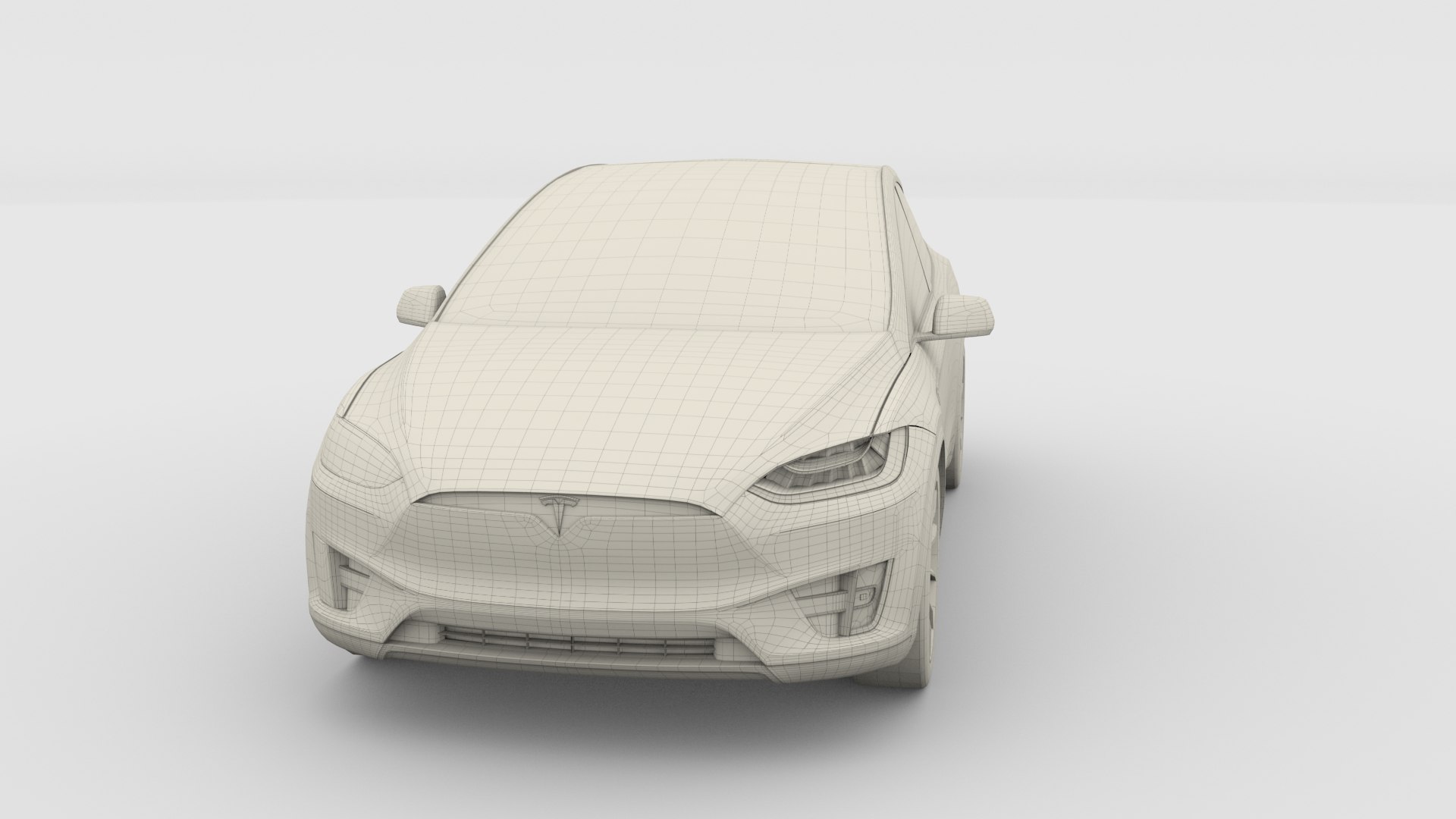 Tesla x chassis 3D model - TurboSquid 1566012