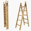 Max Wooden Folding Ladder