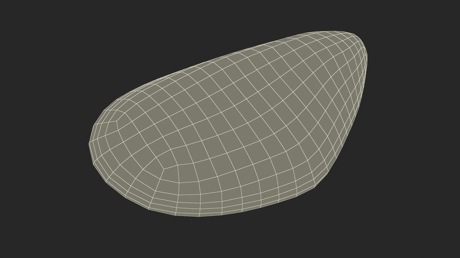 3D Closed Mussel Shell Model - TurboSquid 2227905