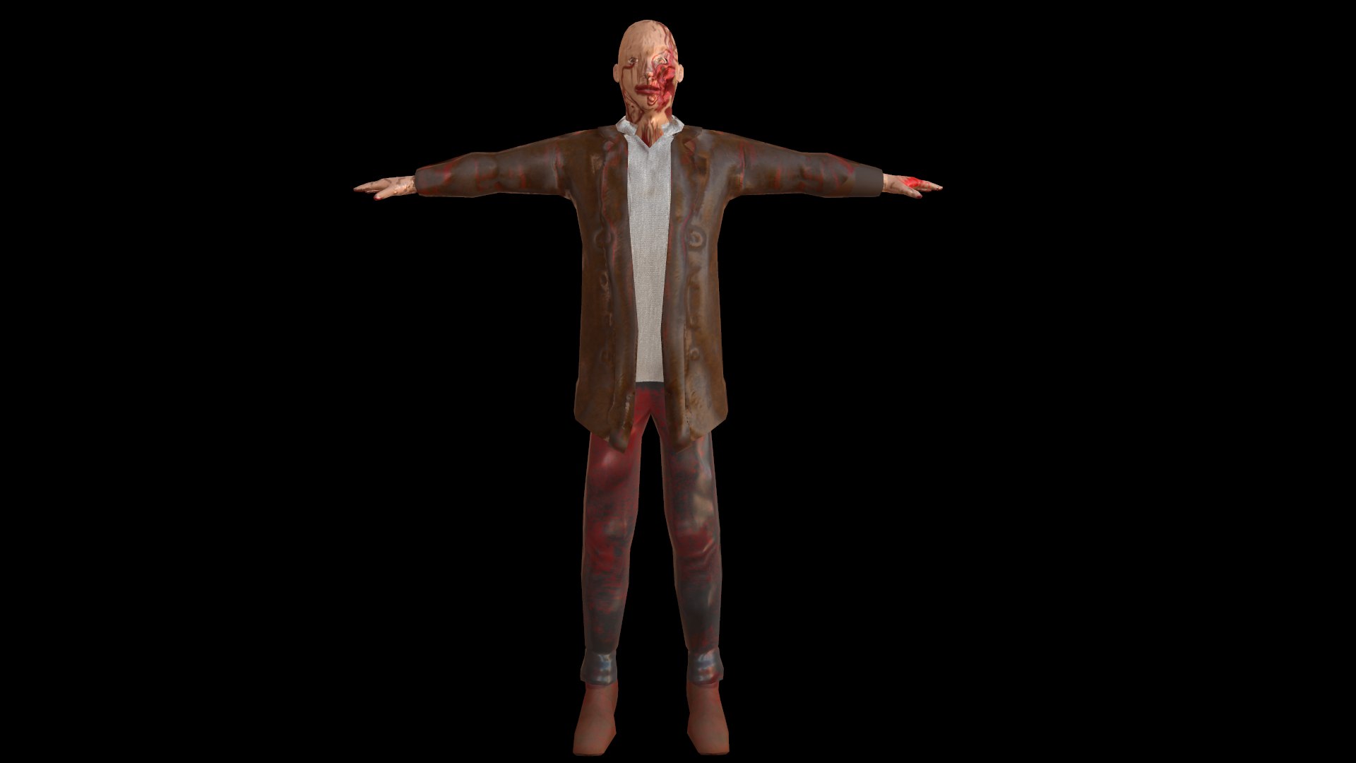 3d Model Zombie