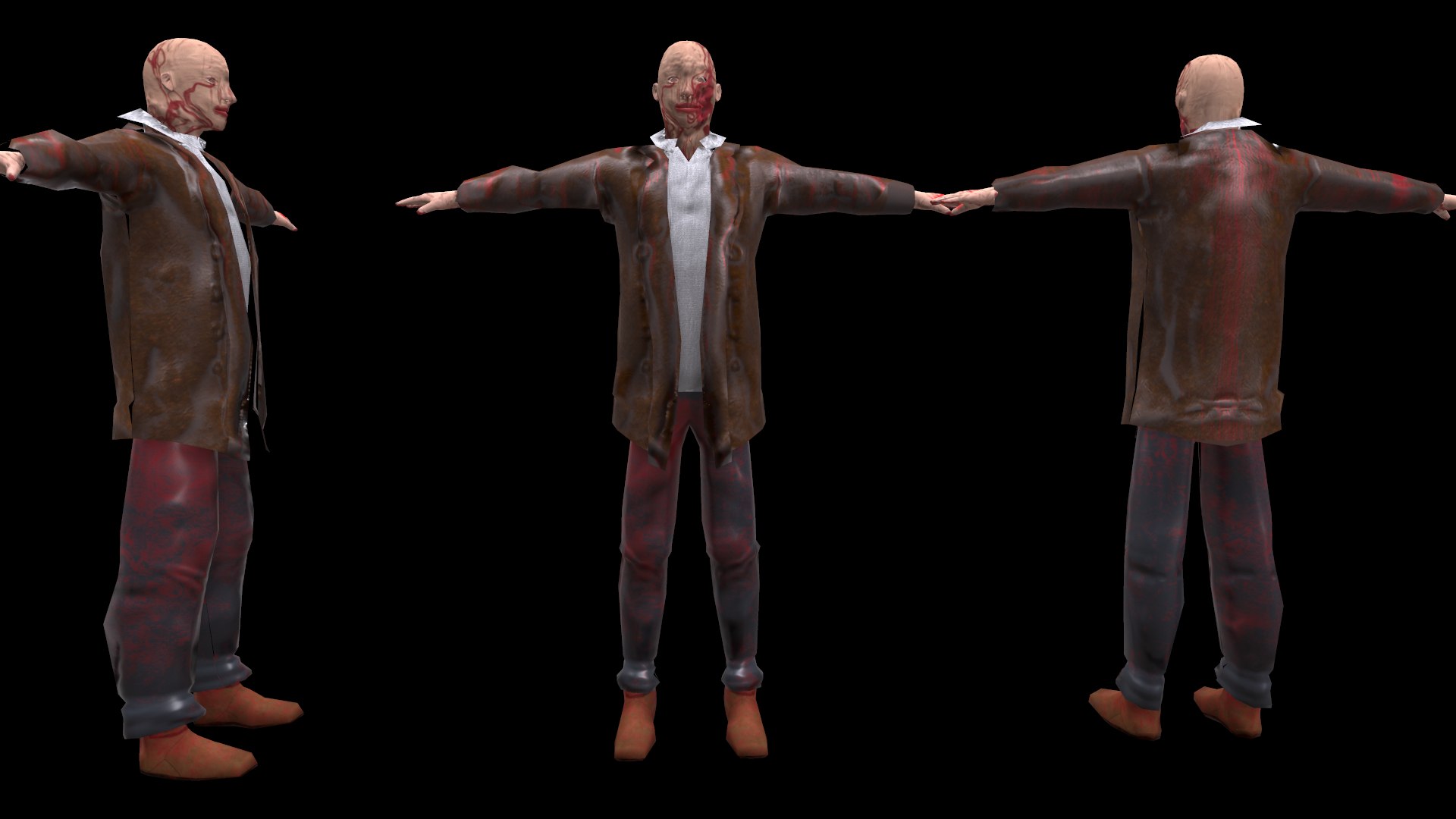 3d Model Zombie