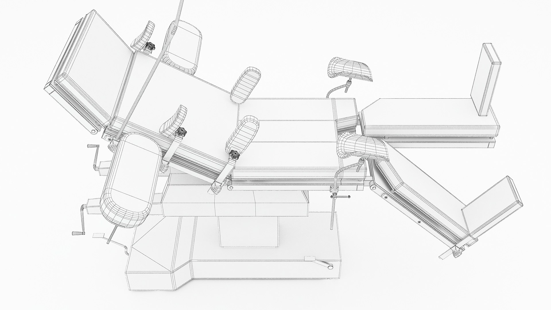 Operating Table 3D Model - TurboSquid 1468254