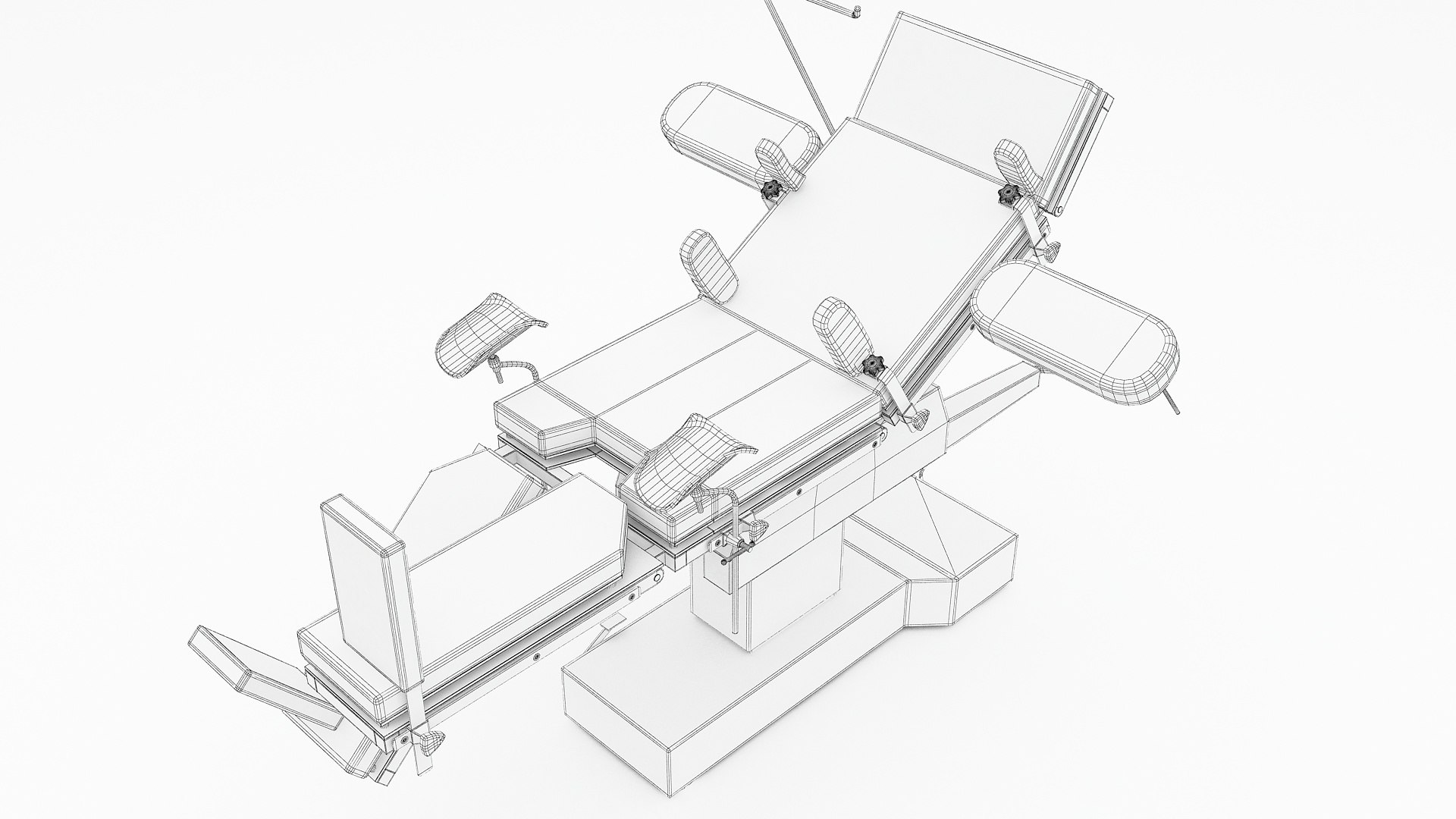 Operating Table 3D Model - TurboSquid 1468254