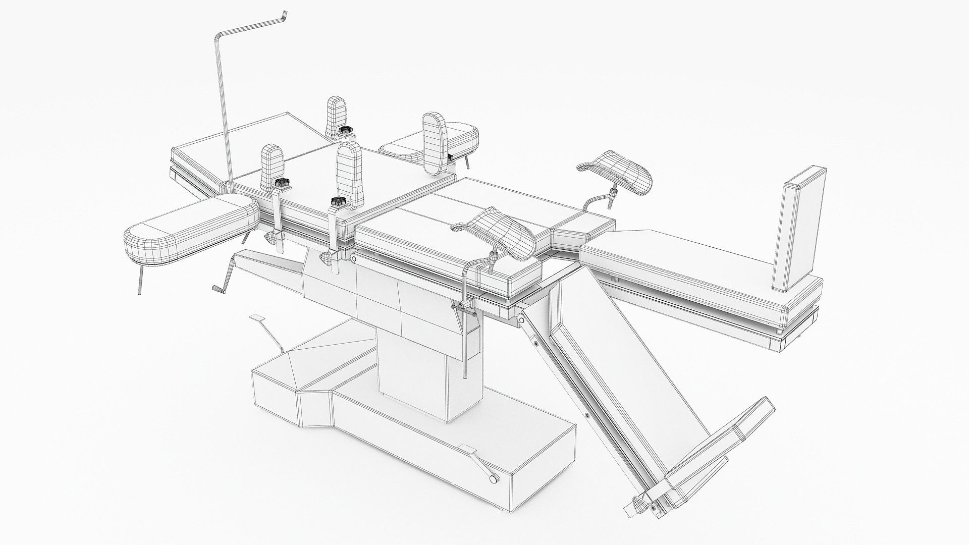 Operating Table 3D Model - TurboSquid 1468254