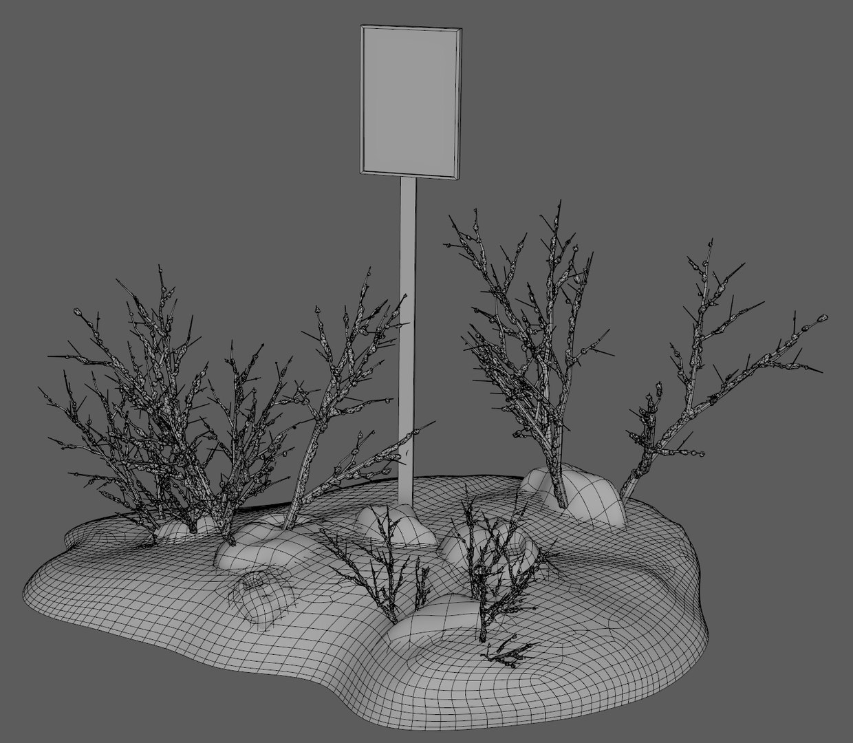 Free Sign Ice Warning 3D Model - TurboSquid 1489509