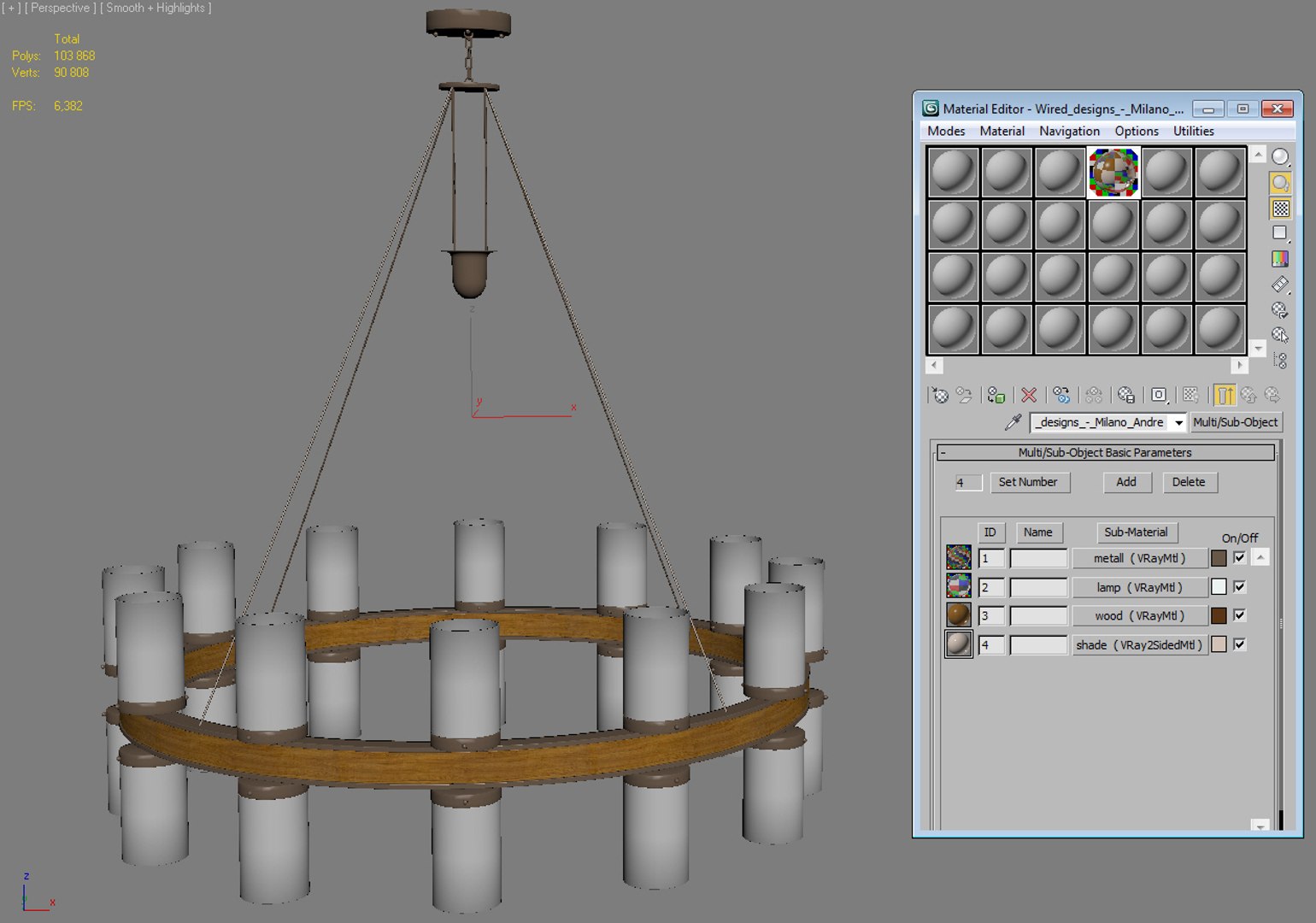 3d Wired Designs - Milano