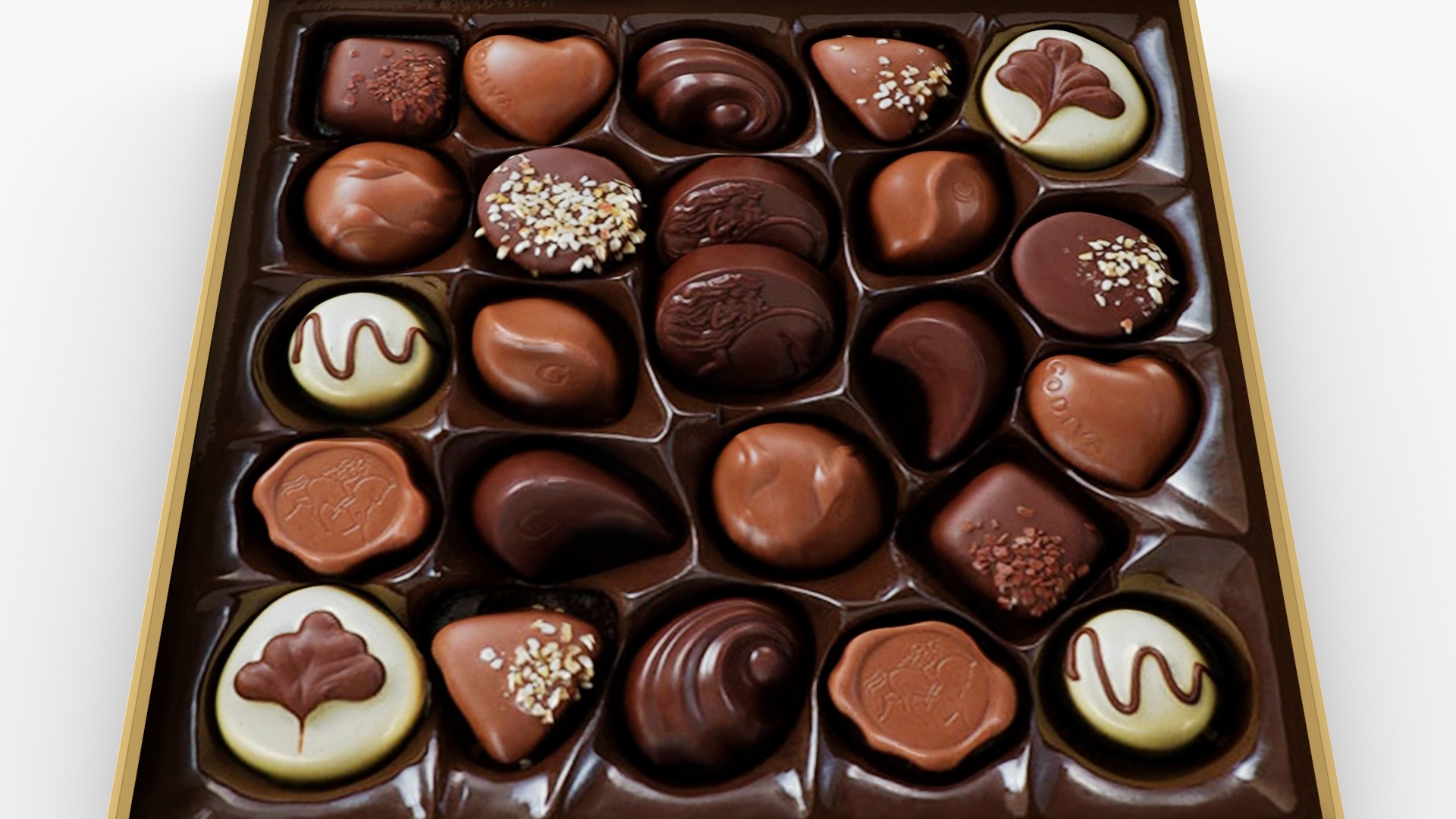 3D Low-poly Chocolate Box - TurboSquid 1561636