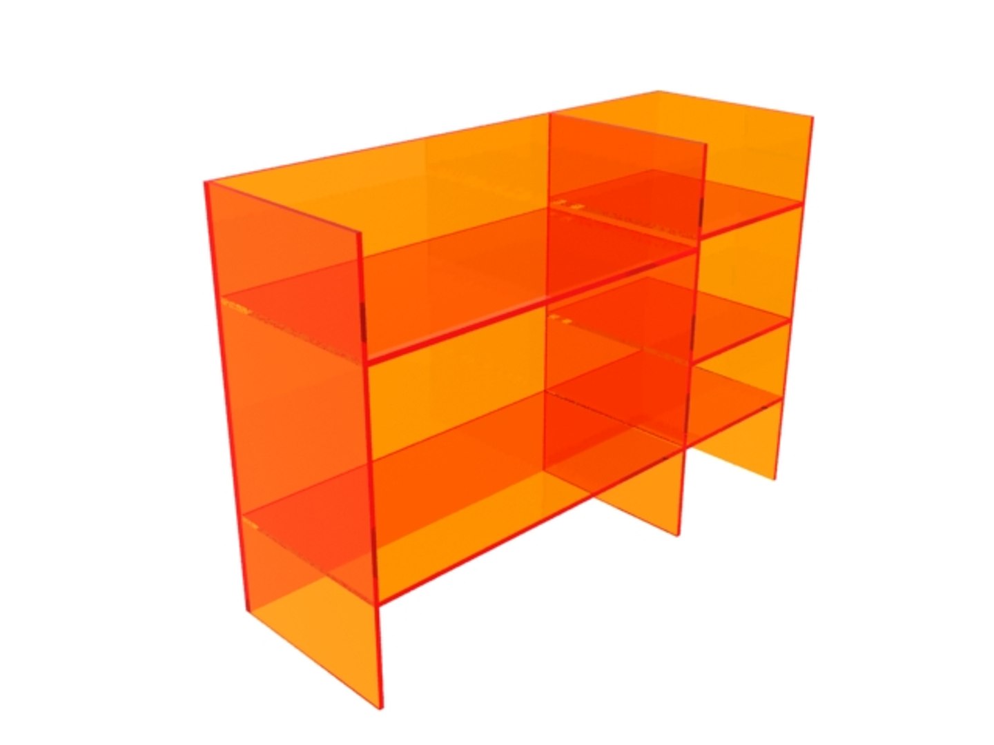 Kartell Rack 3D Model - TurboSquid 1218101