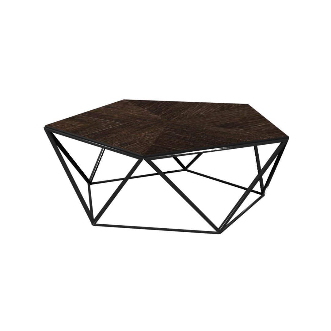 Coffee table pentagon 3D model - TurboSquid 1563756