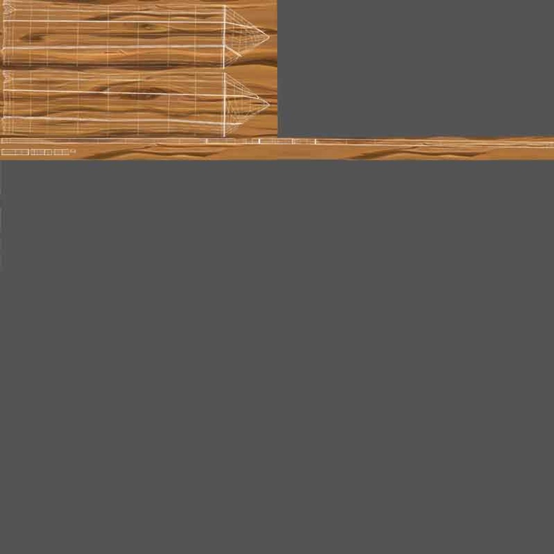 3D Wooden Arrow Sign Model - TurboSquid 1614119