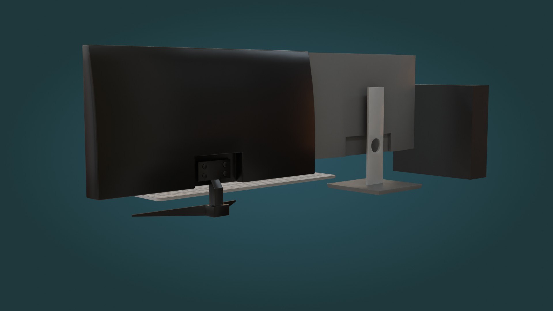 3D Computer - Low Poly - Game Ready - PBR Model - TurboSquid 2168008