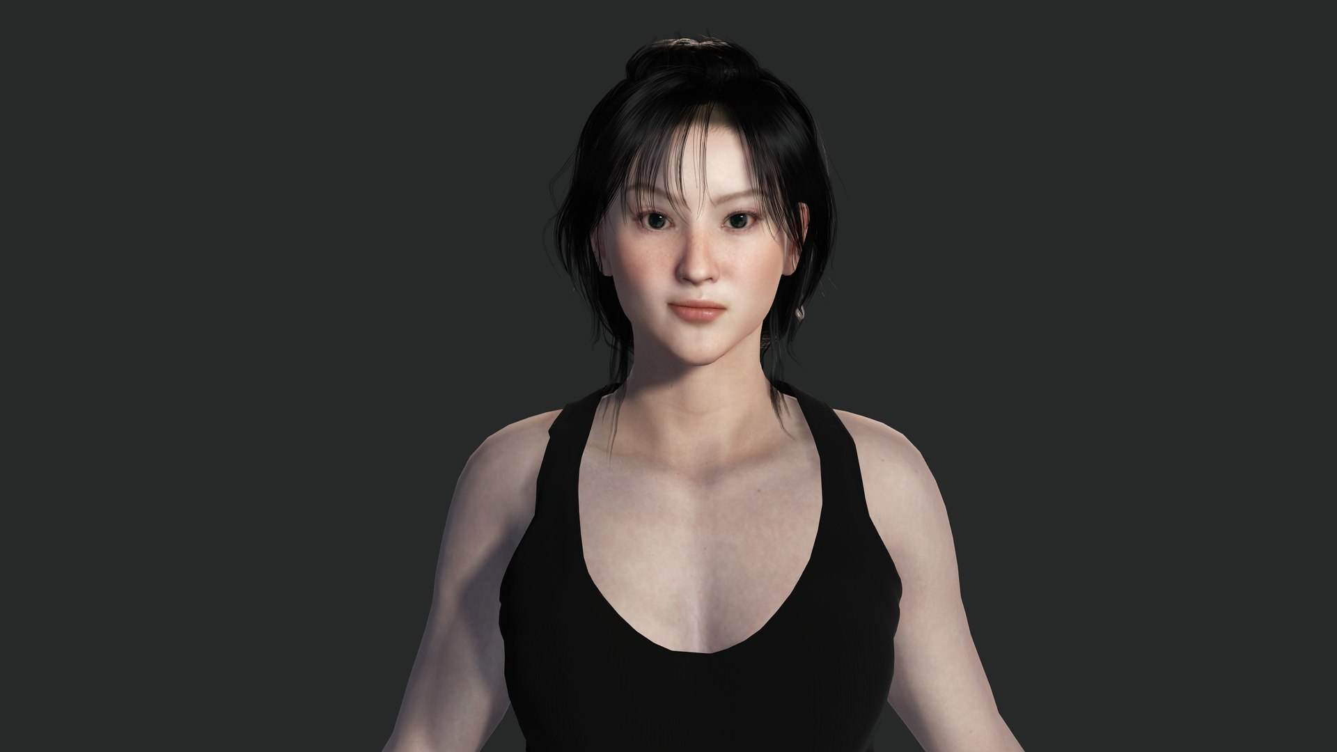 AAA 3D REALISTIC FEMALE CHARACTER - YOUNG ASIAN CHINESE GIRL Model ...