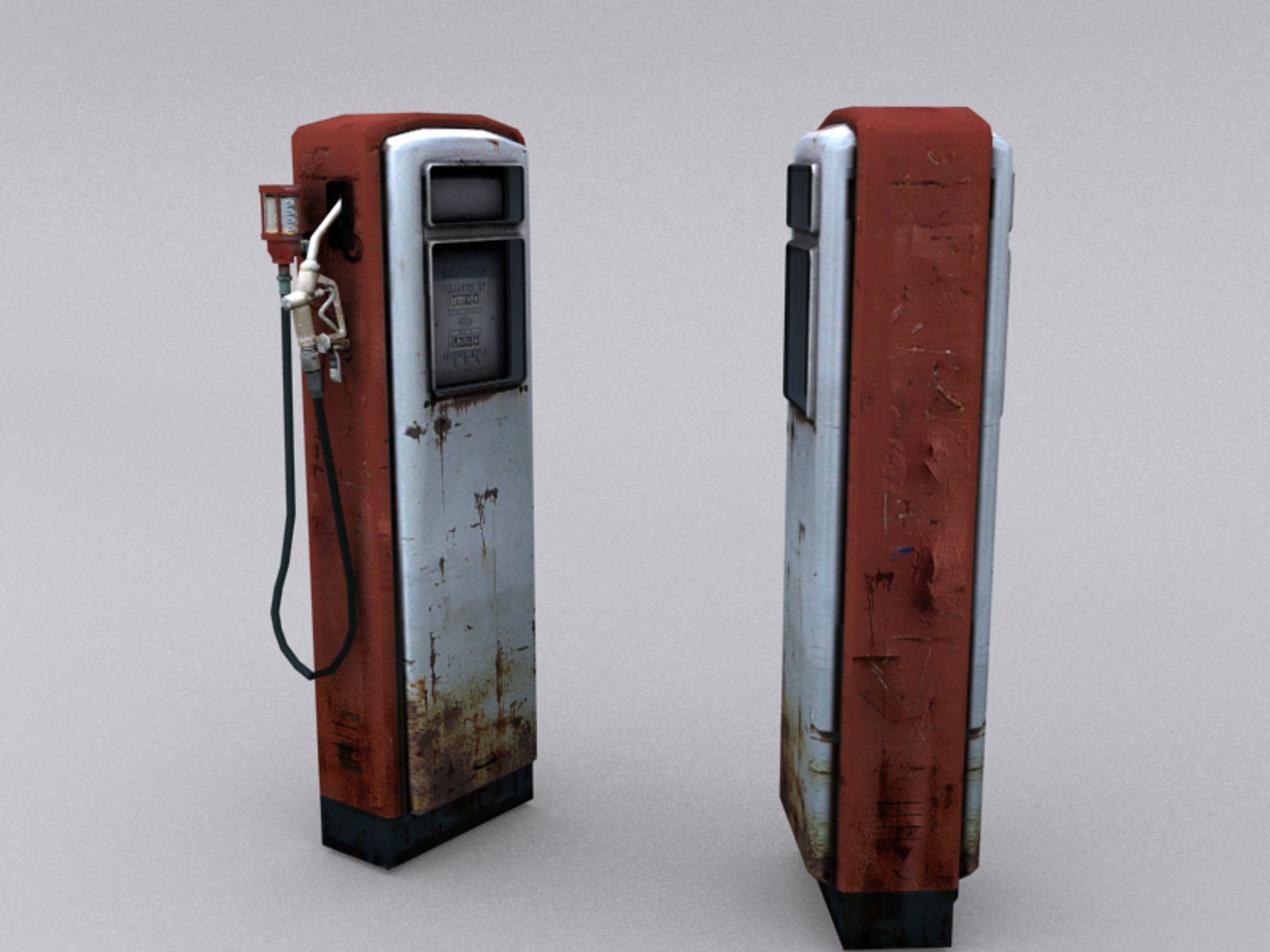 Old Retro Fuel Pump 3D Model - TurboSquid 1533974